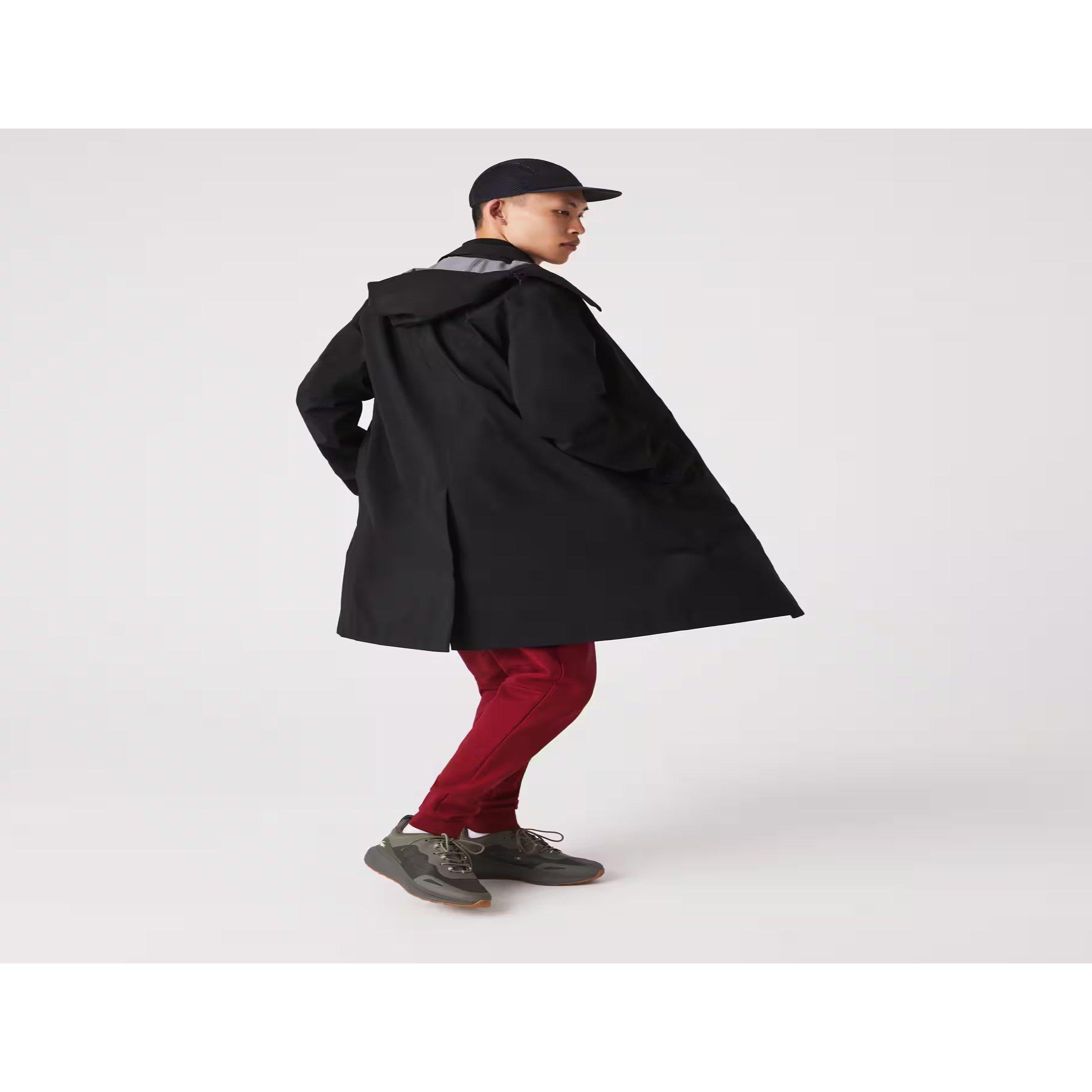 Lacoste | Knee-Length Water-Resistant Trench Coat | Trench Coats | USC