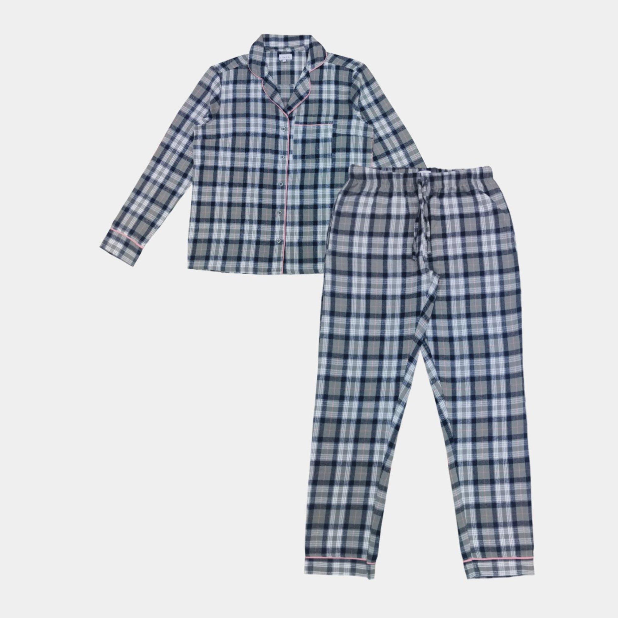 Linea Women's Star Cotton Long Sleeve Pyjama Set | Sports Direct