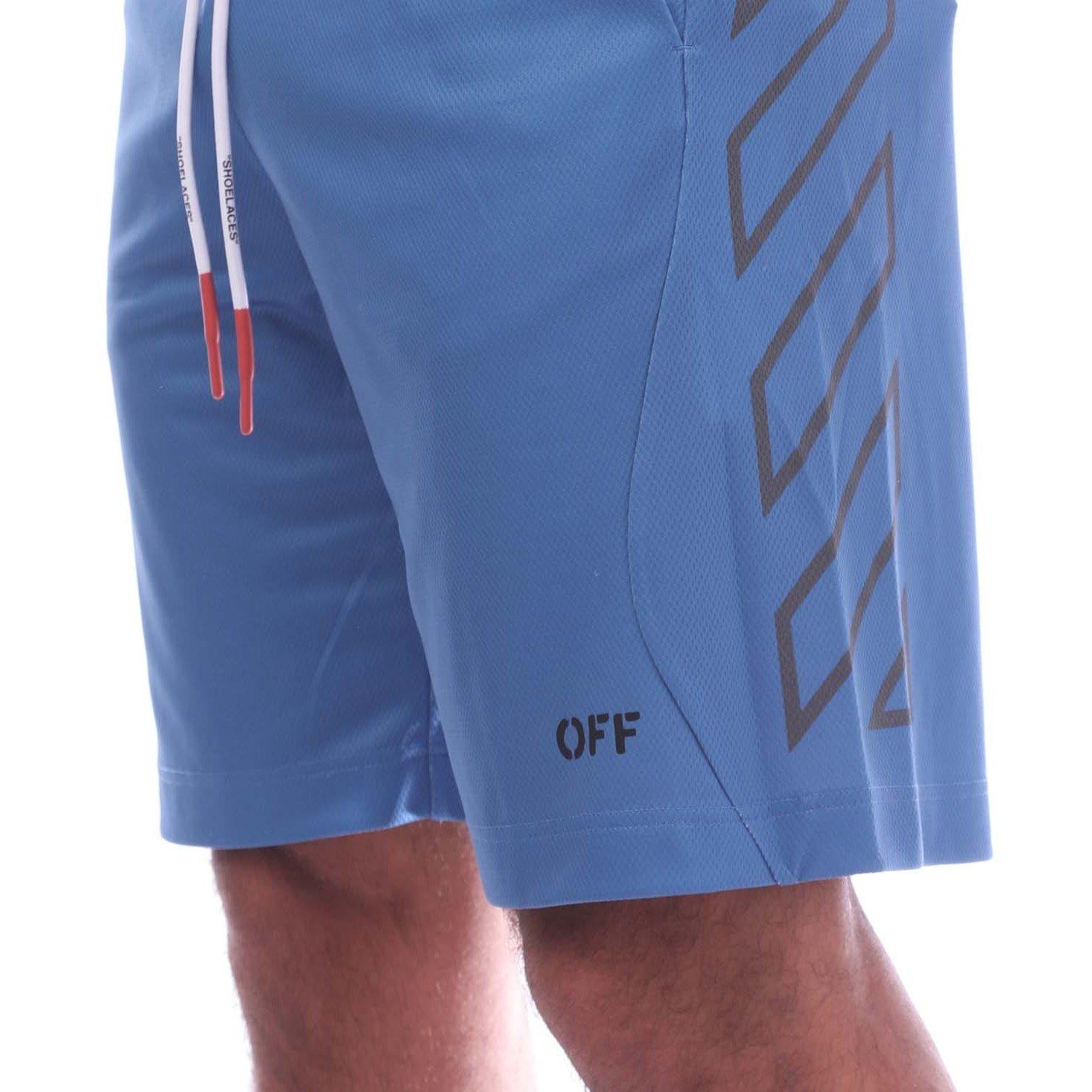 Off White | Diagonal Outline Basketball Shorts | Fleece Shorts | USC