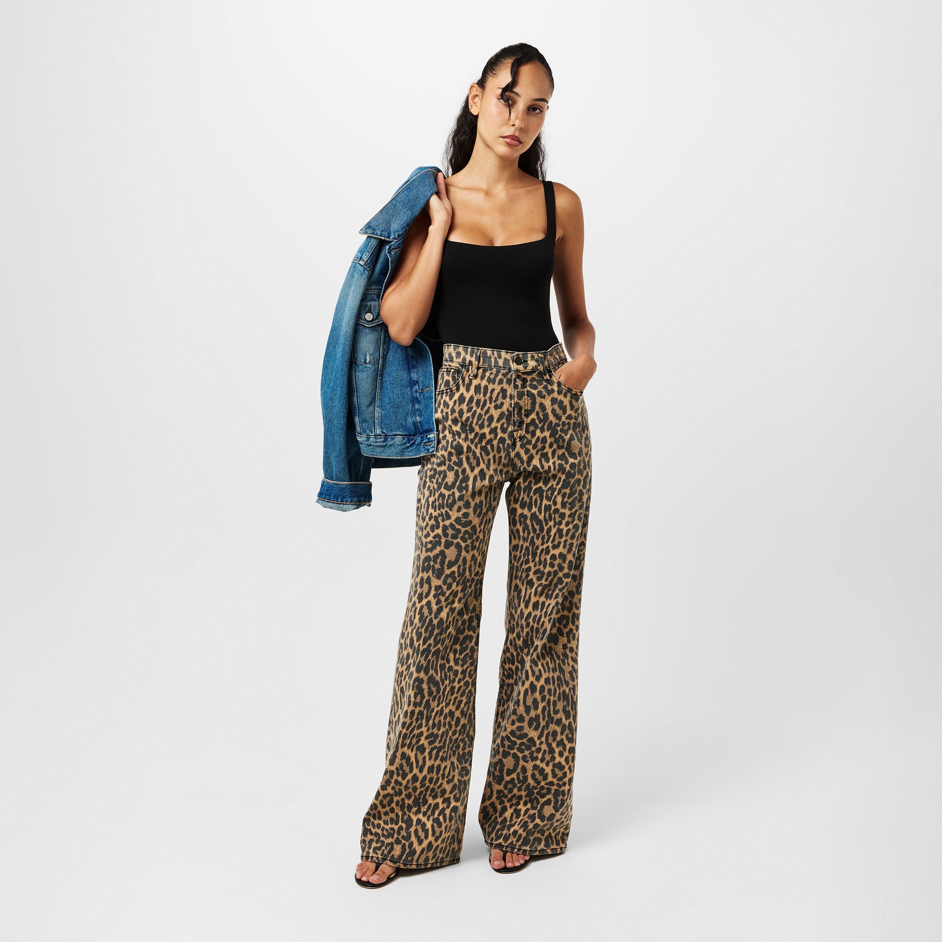 Good American Women's Boyfriend Wide Leg Jeans | FRASERS