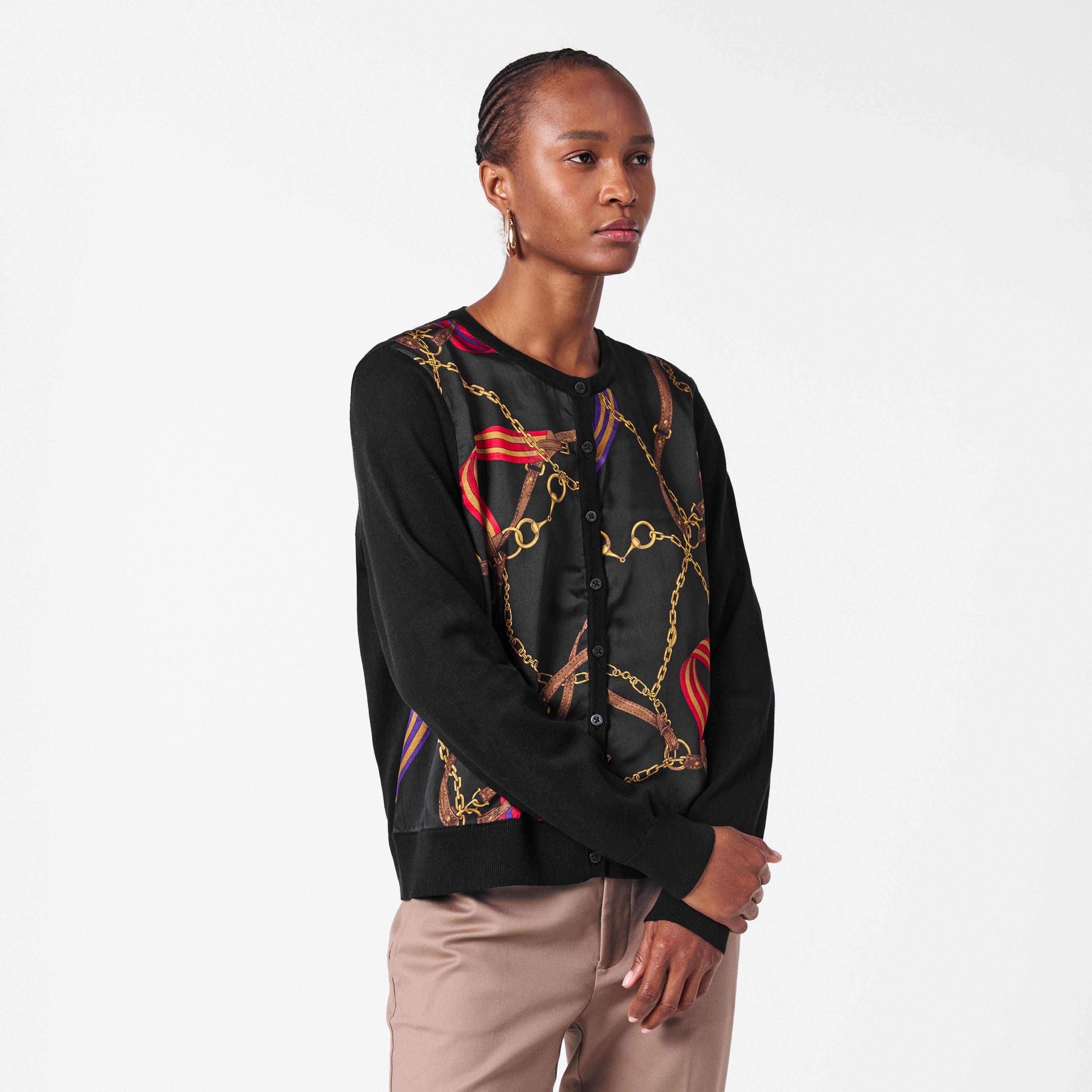 Lauren by Ralph Lauren | Women's Ofryah Real Leather Crew Neck Jumper | Crew Neck Jumpers | FRASERS