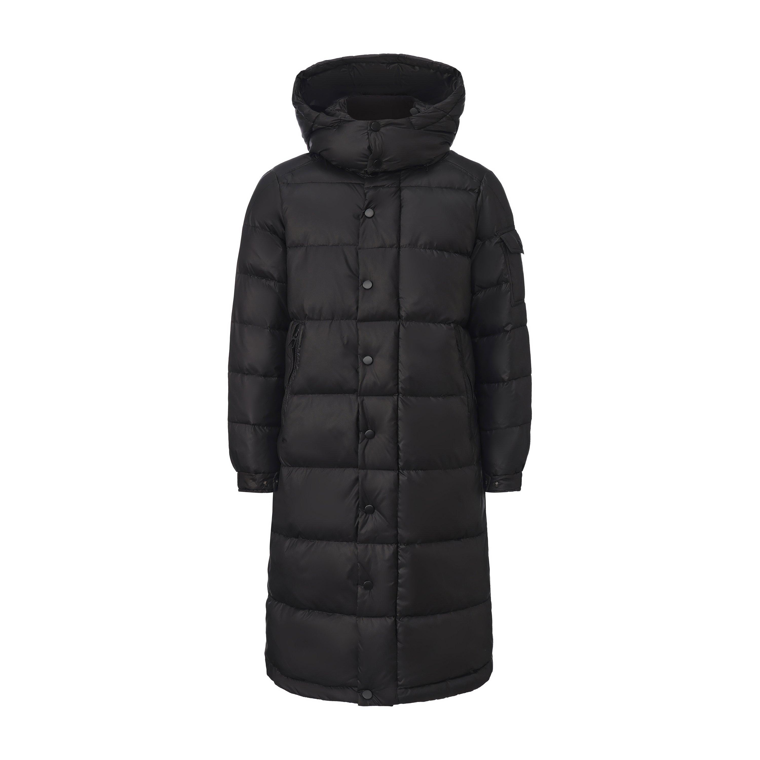 Firetrap Women's Duck Down Knee Length Hooded Down Jacket | USC
