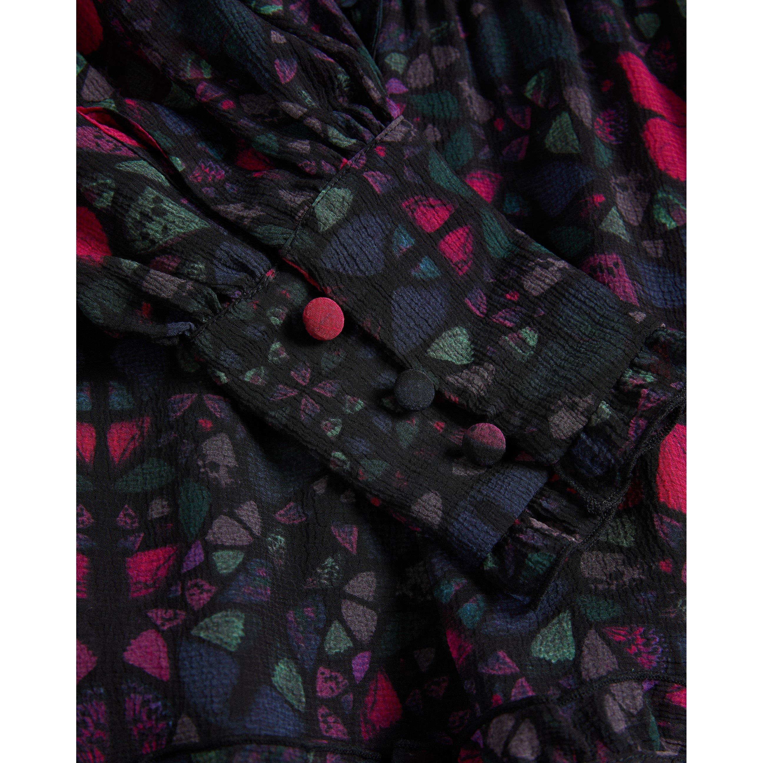 Ted Baker Ellyah Ruffle Midi Dress | Sports Direct