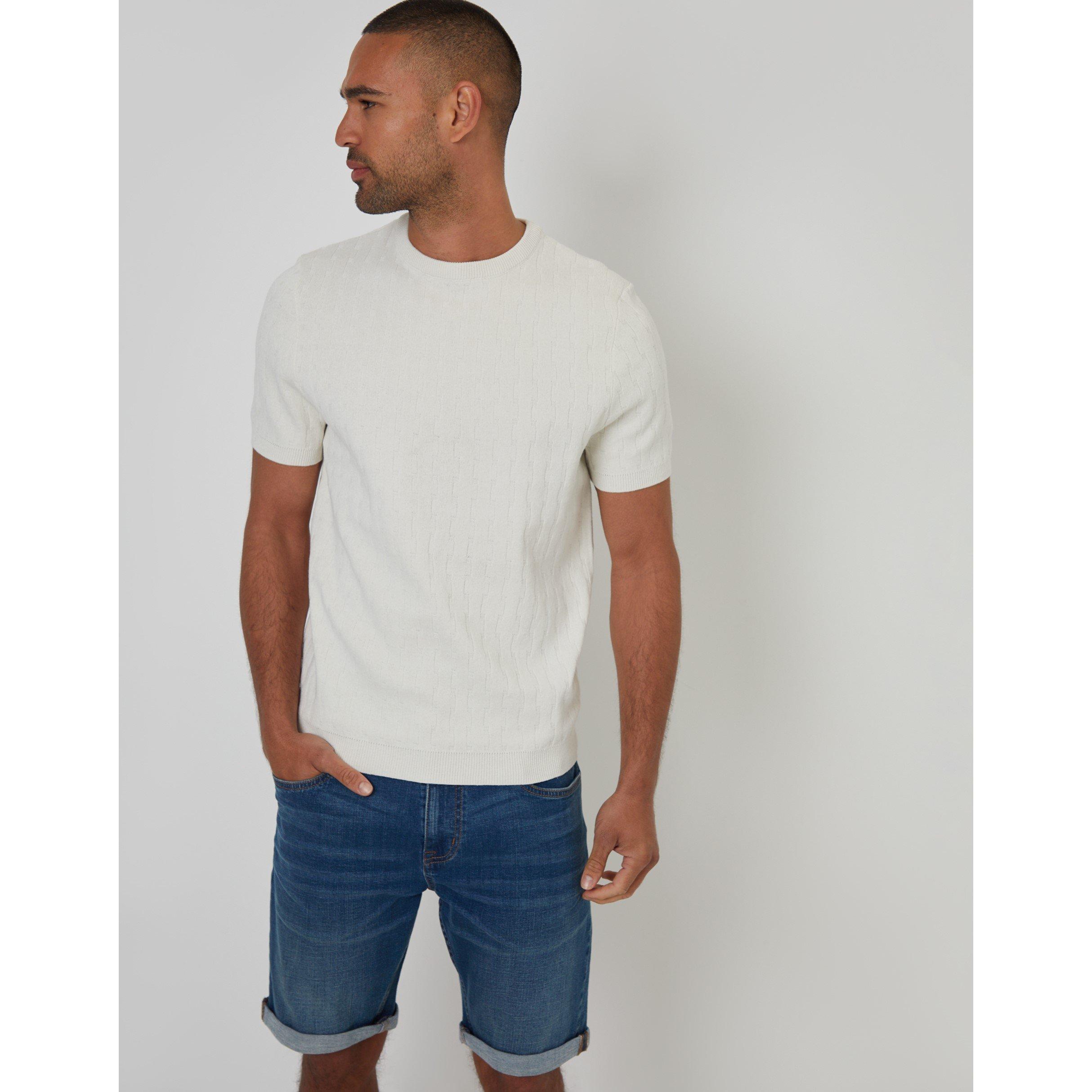 Threadbare Men's Knitted T-Shirt | Sports Direct