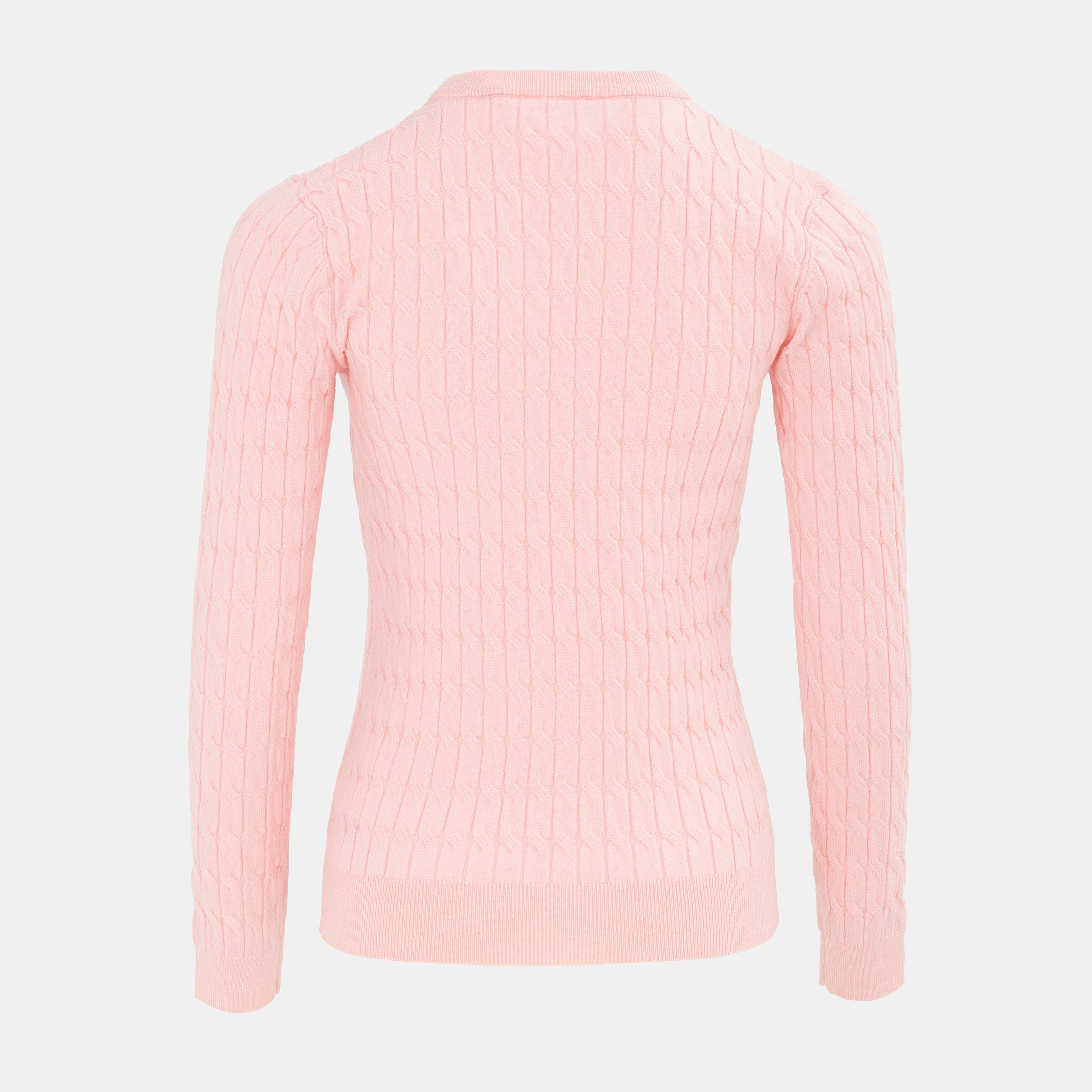 Miso | Long Sleeve Crew Neck Cable Knit Jumper | Cable Knit Jumpers ...