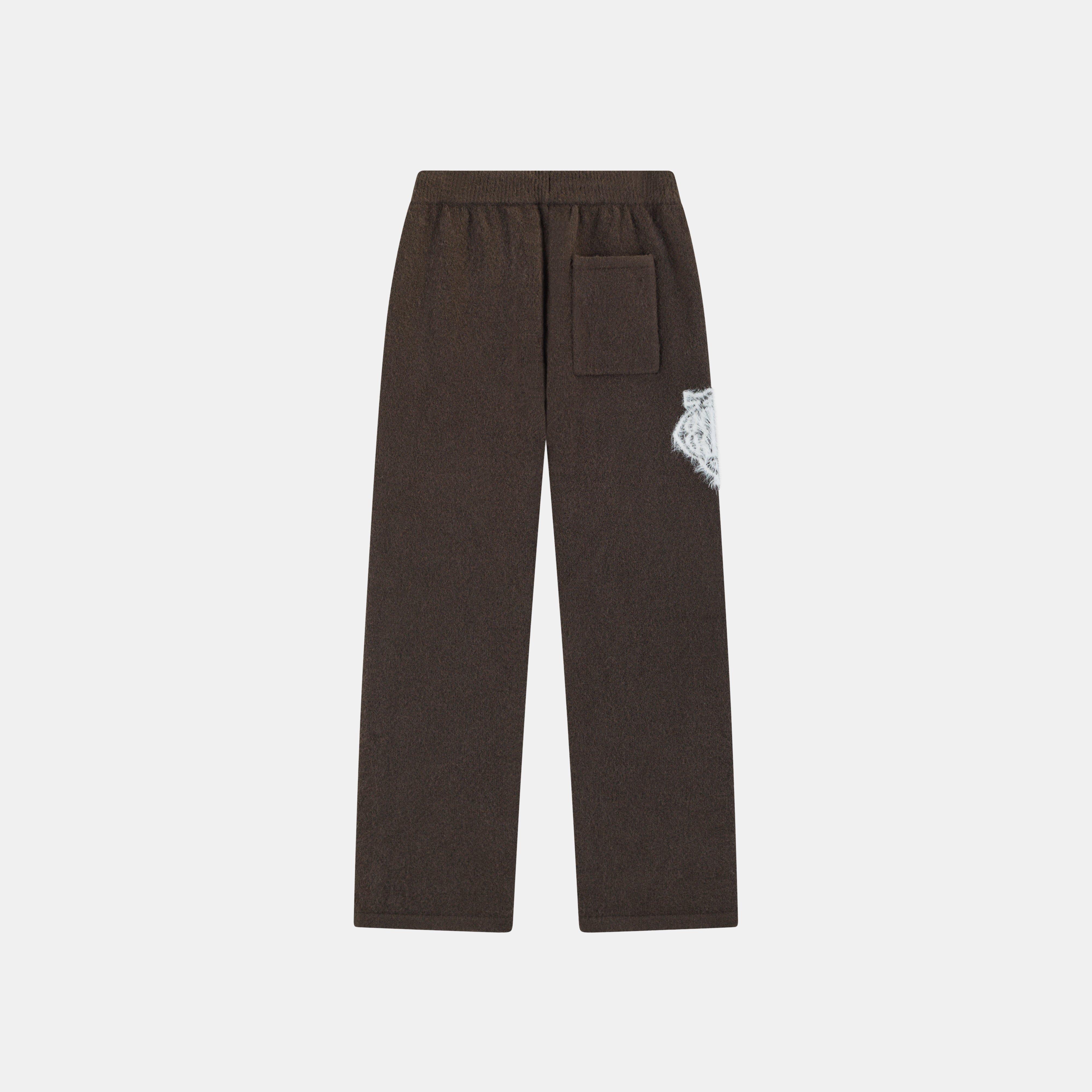 The Couture Club | Mens Fluffy Knit Joggers | Knitted Trousers | Cruise ...