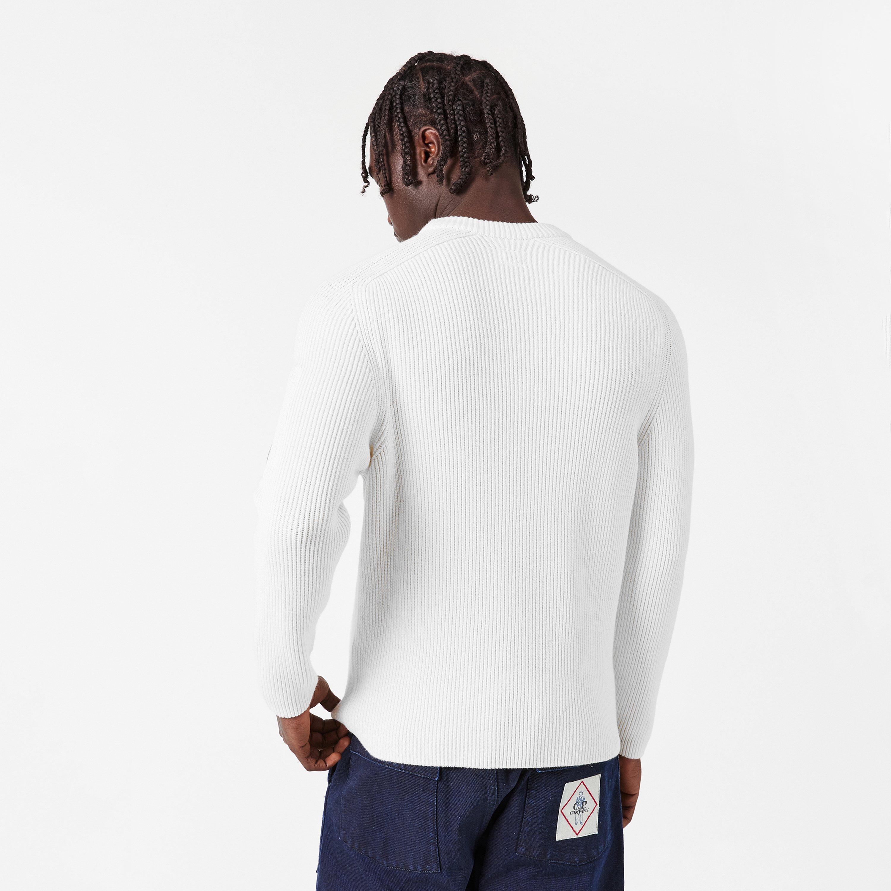 CP Company | Men's Lens Knitted Crew Neck Jumper | Crew Neck Jumpers ...