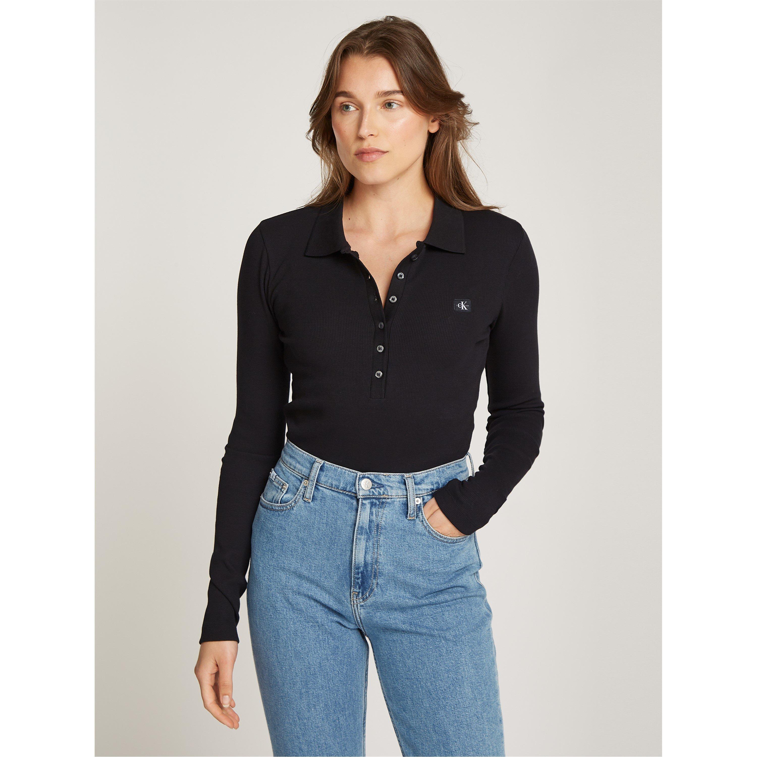 Calvin Klein Jeans | Polo buttoned bodysuit | Bodysuits | FRASERS
