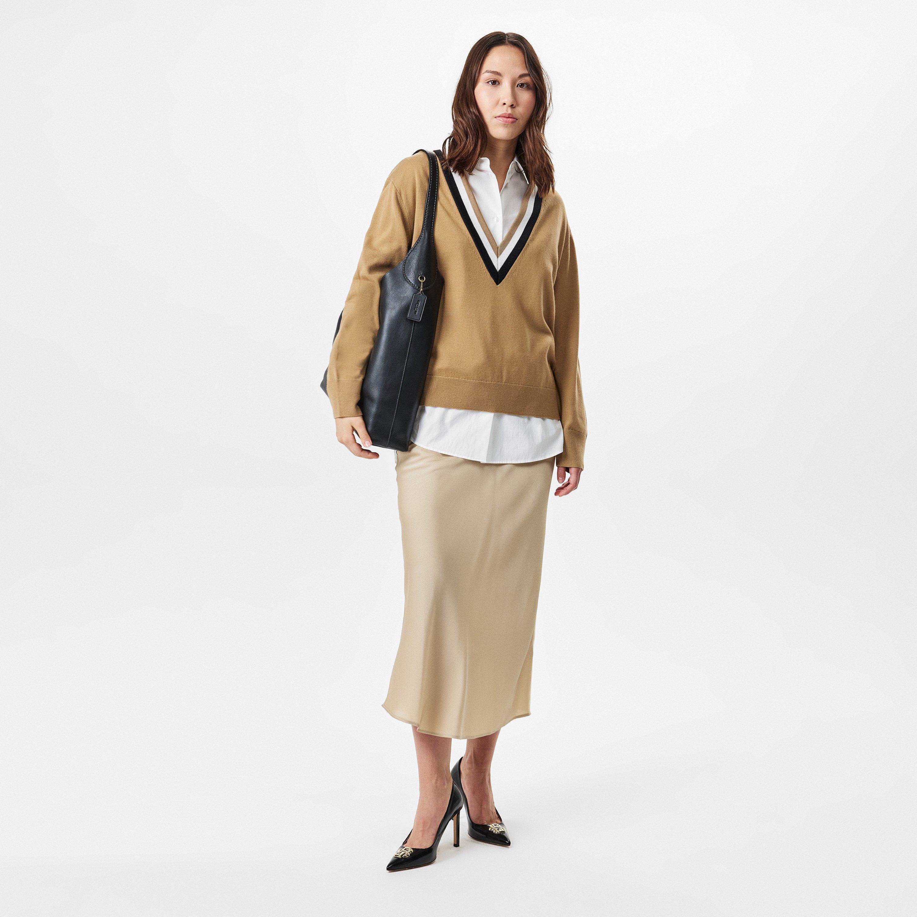 Boss | Women's Felipina VN Knitted Jumper | Crew Neck Jumpers | FRASERS