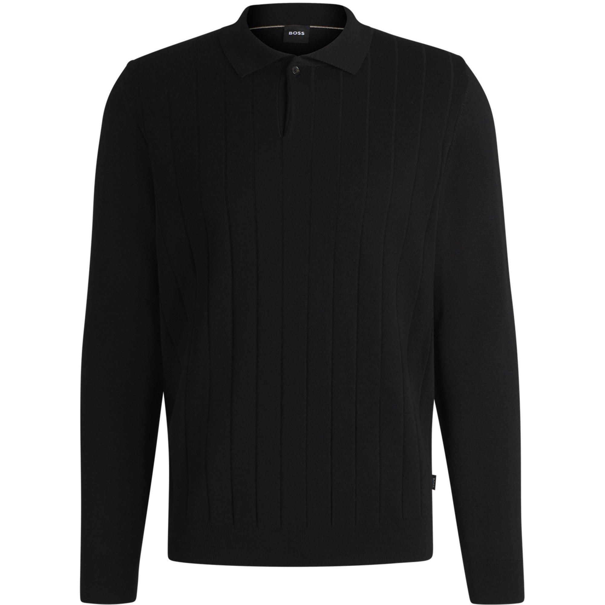 Boss Black Men's H-Beduardo Knitted Regular Fit Crew Neck Jumper | Flannels