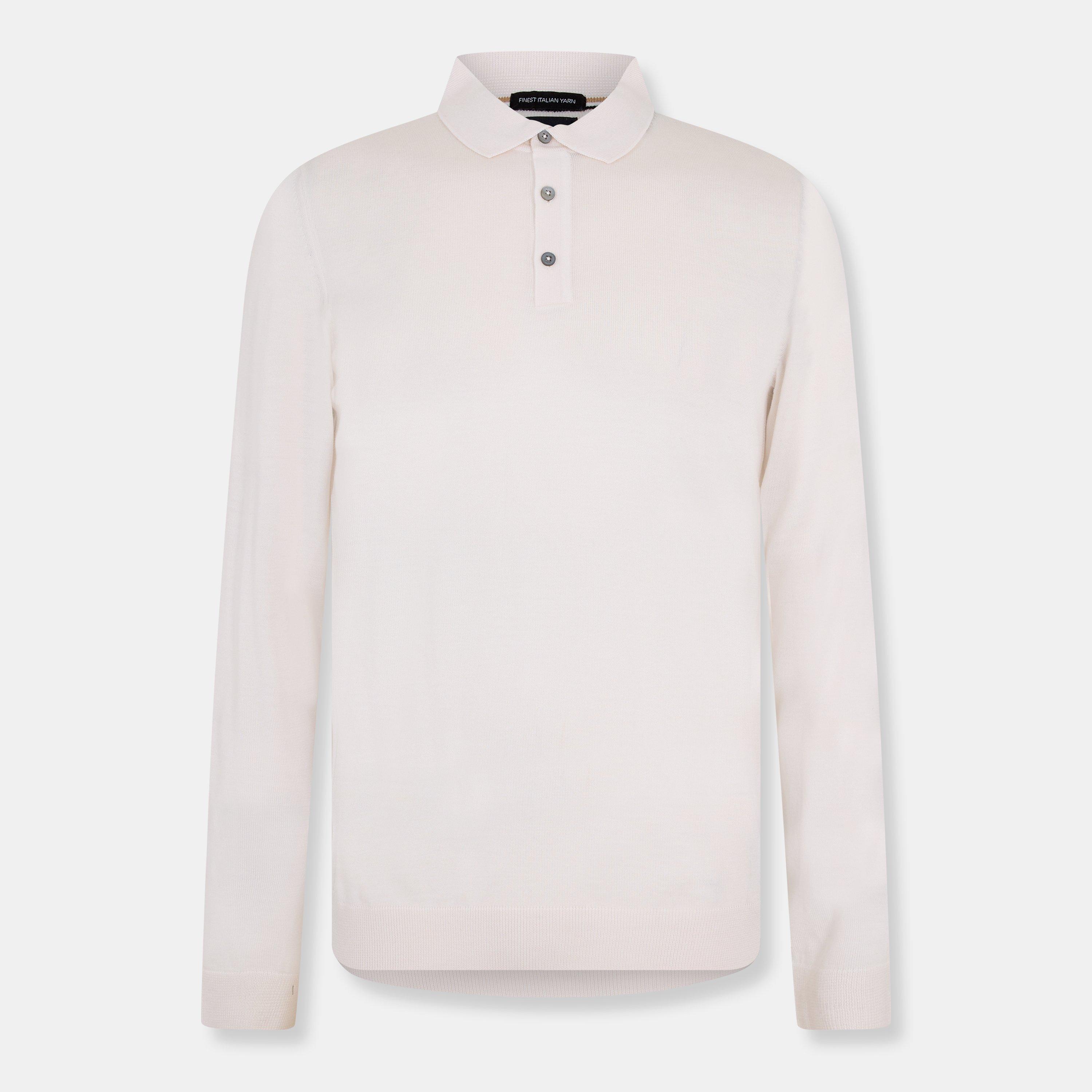 Boss | Men's Lancione Gsu Knitted Long Sleeve Polo Shirt | Knitted Long ...