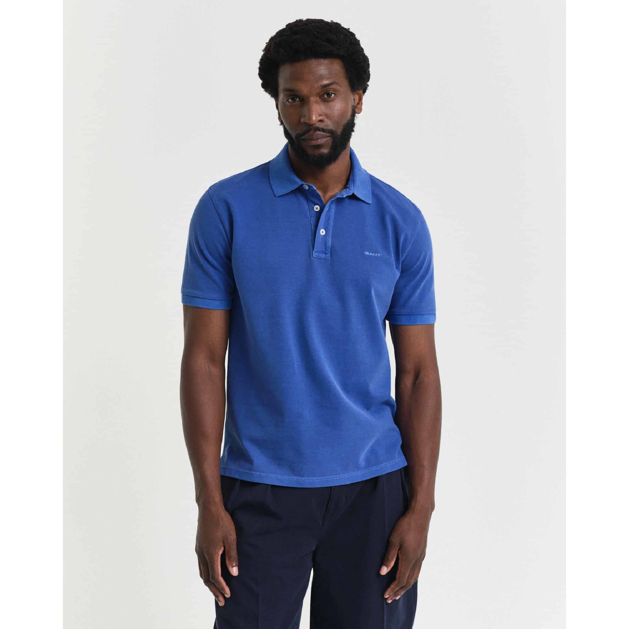 Gant | Sunfaded Piqu¿ Polo Shirt | Short Sleeve Polos | FRASERS
