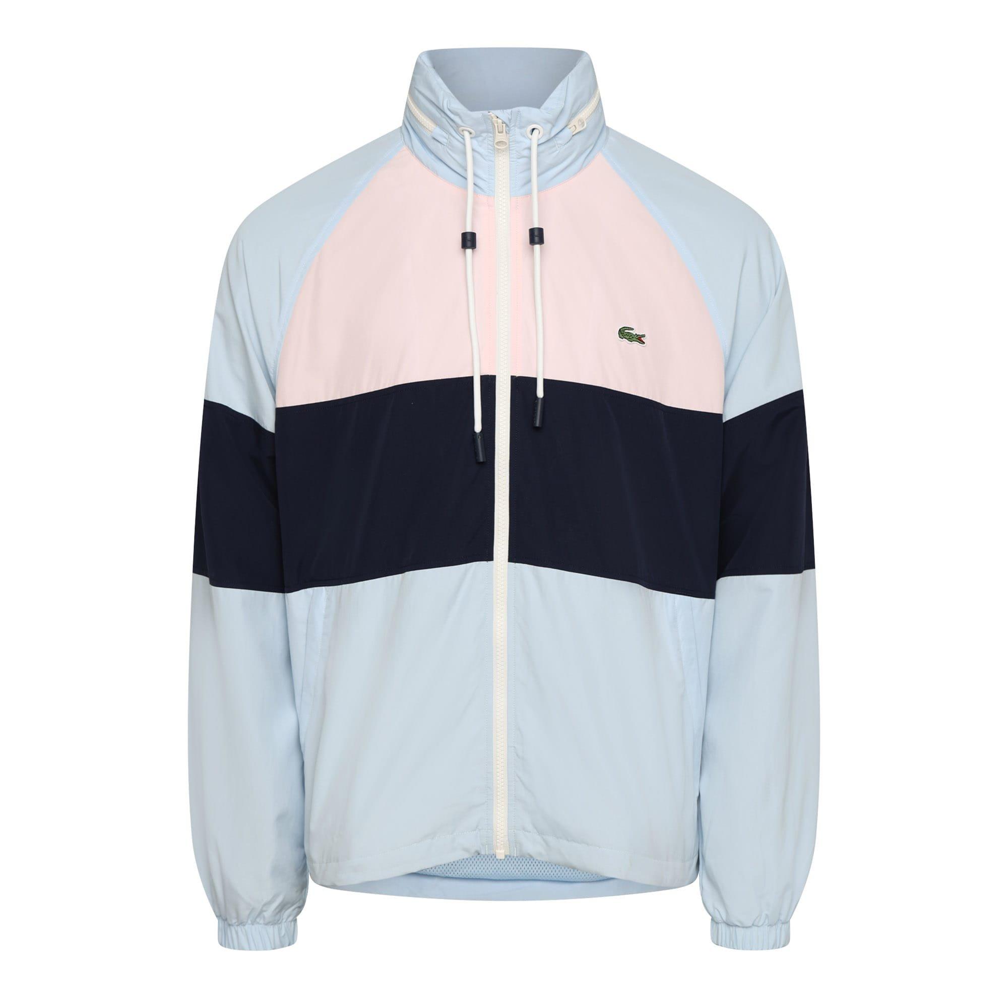 Lacoste Water-Repellent Colour-Block Jacket | FRASERS