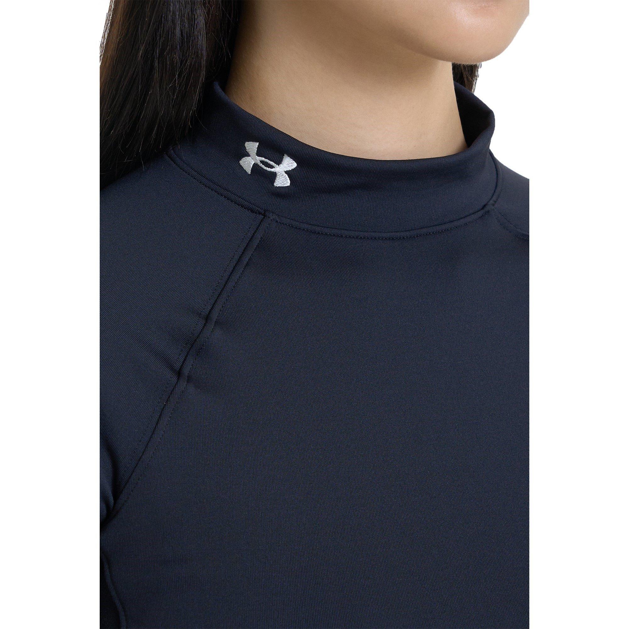 Under Armour | Armour Ua Cg Authentics Mockneck Gym Top Womens | Long ...