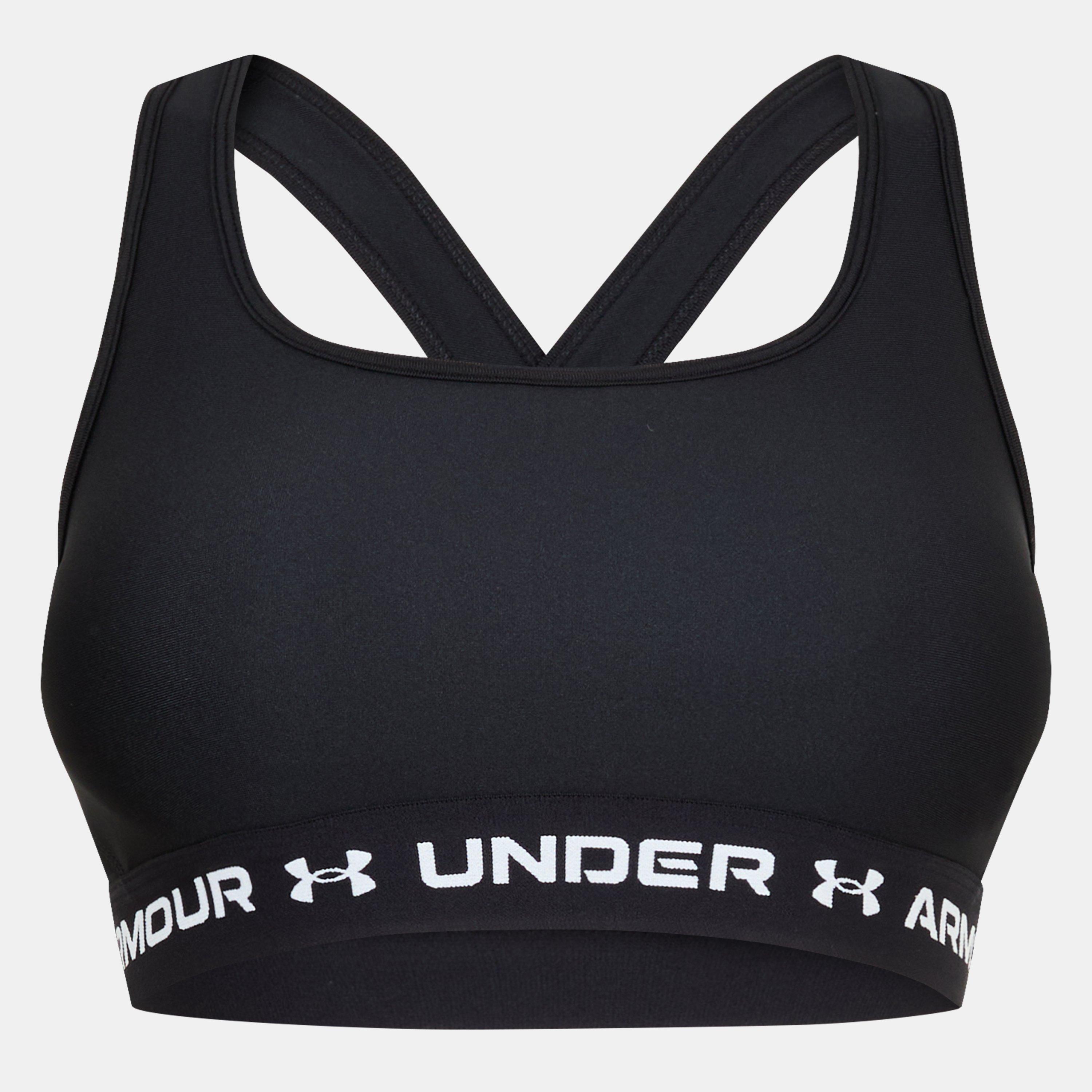 Under Armour | Armour Crossback Mid Bra Medium Impact Sports Womens ...
