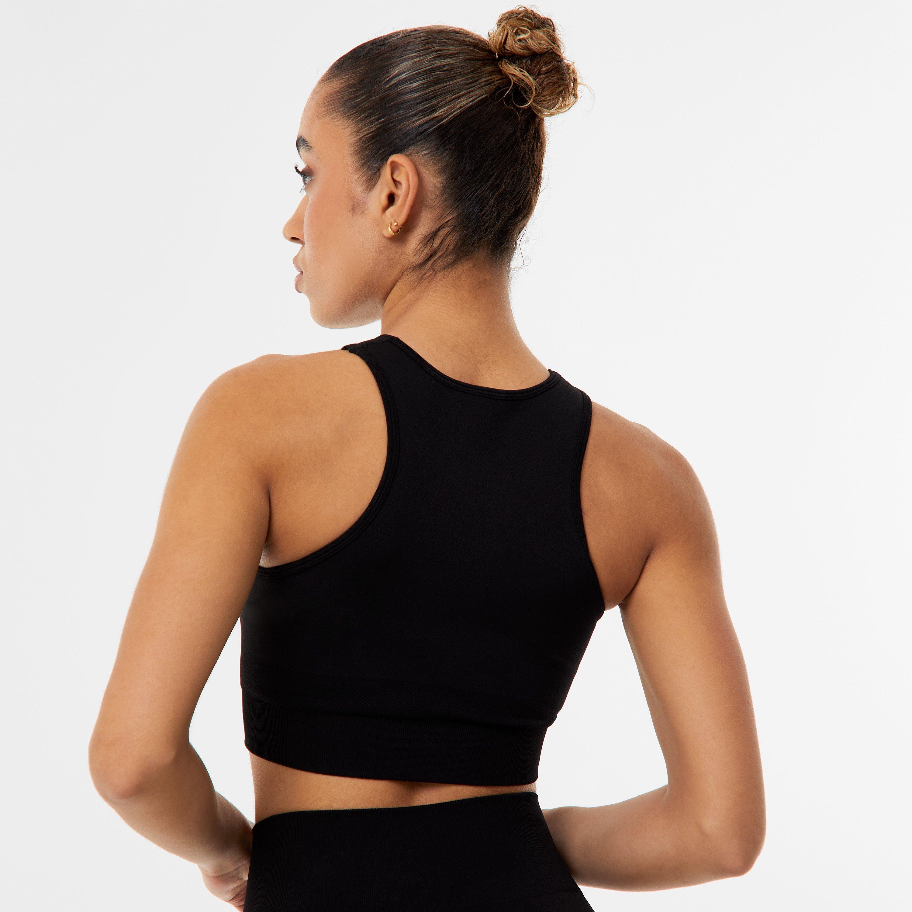 Everlast | Seamless High Neck Sports Bra Womens | Medium Impact Sports Bras | Sports Direct MY