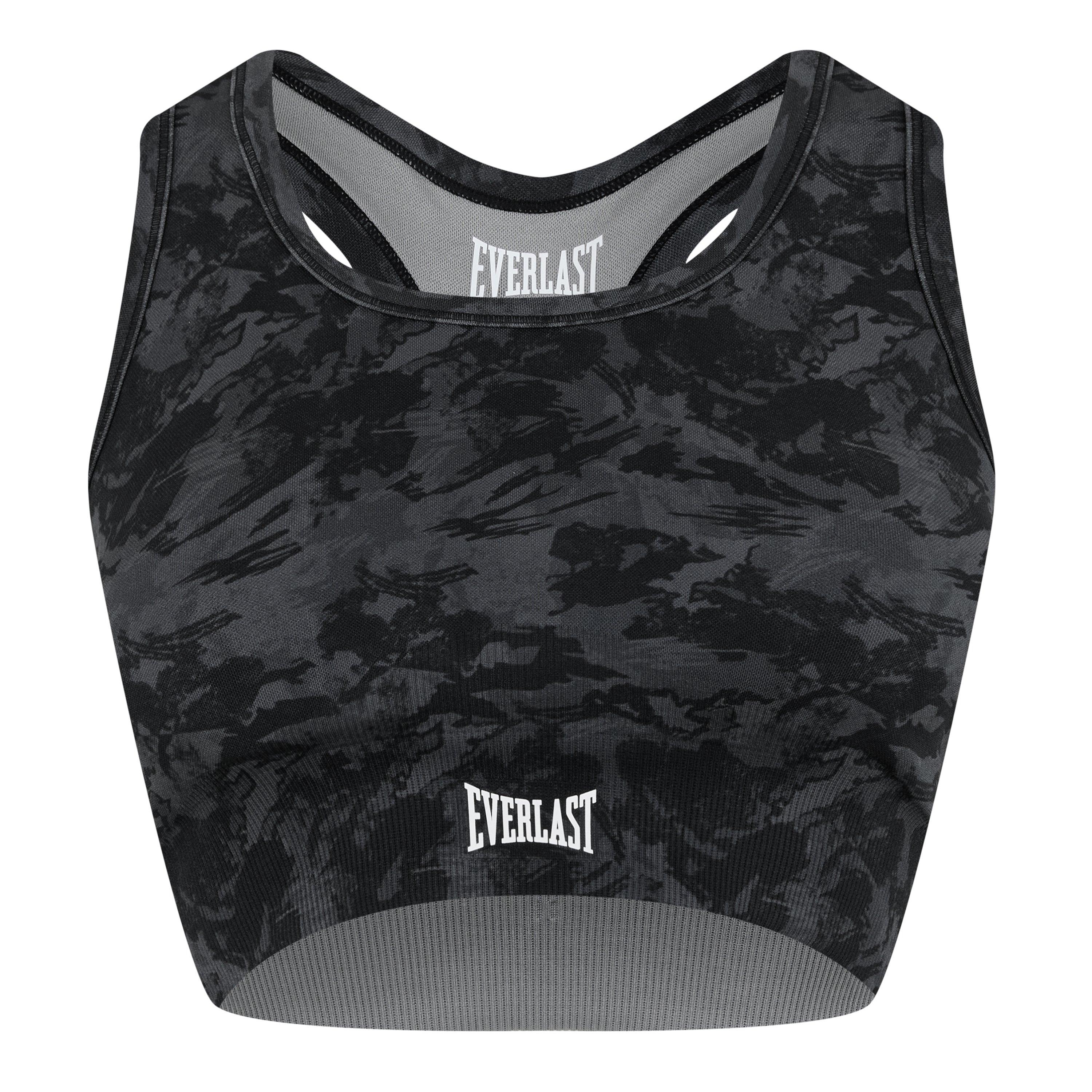 Everlast | Camo Racerback Sports Bra Womens | Low Impact Sports Bras | Sports Direct