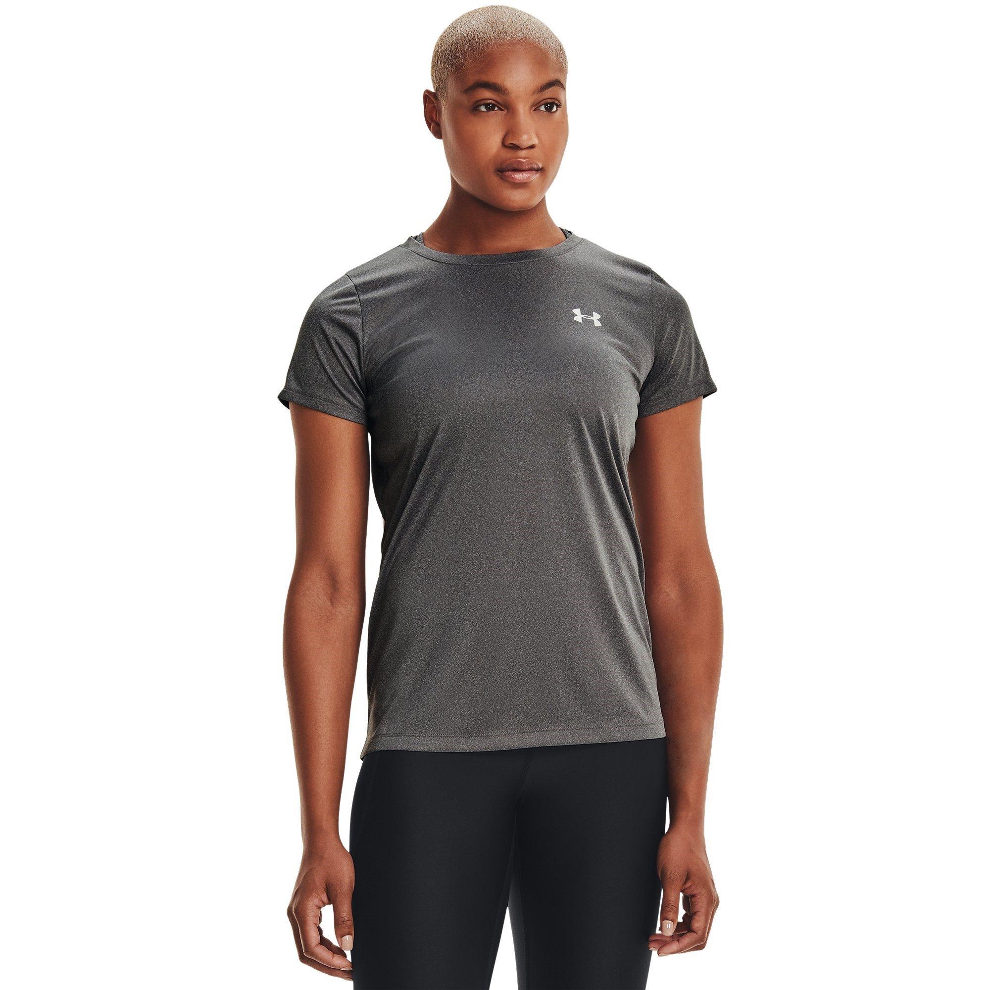 Under Armour | Velocity Solid Crew Womens T Shirt | Short Sleeve ...