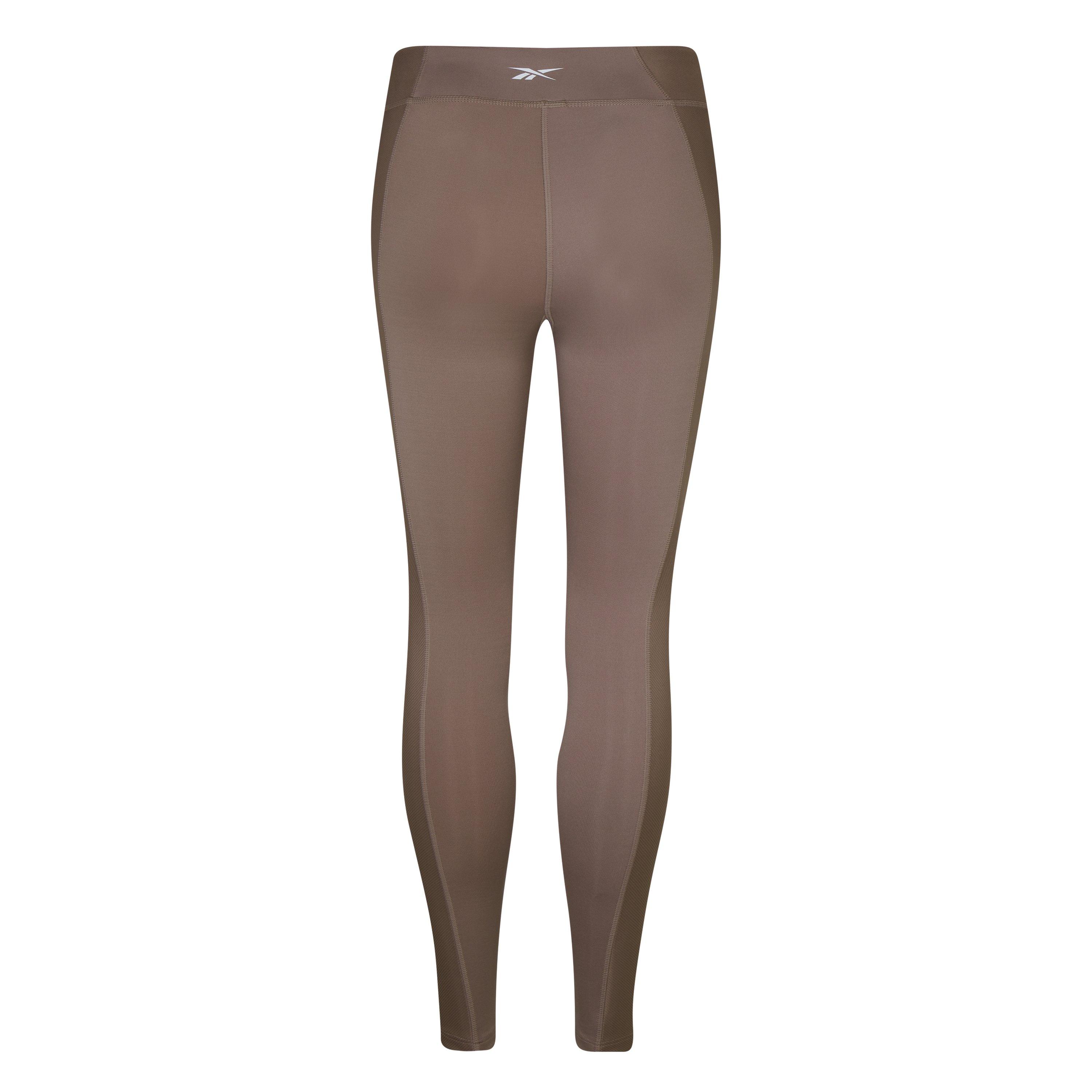 Reebok | Reebok Yoga High-Waisted Performance Rib Leggings Womens ...