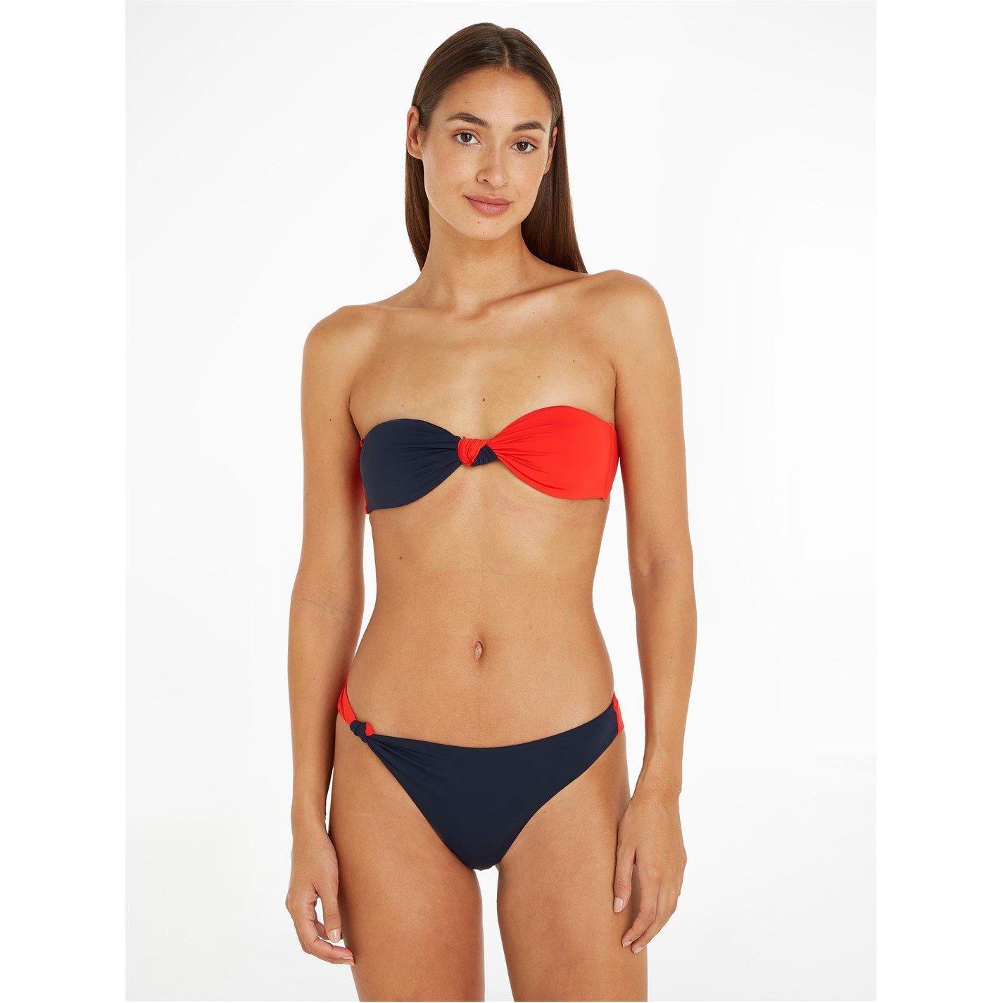 Tommy hilfiger bandeau swimsuit store
