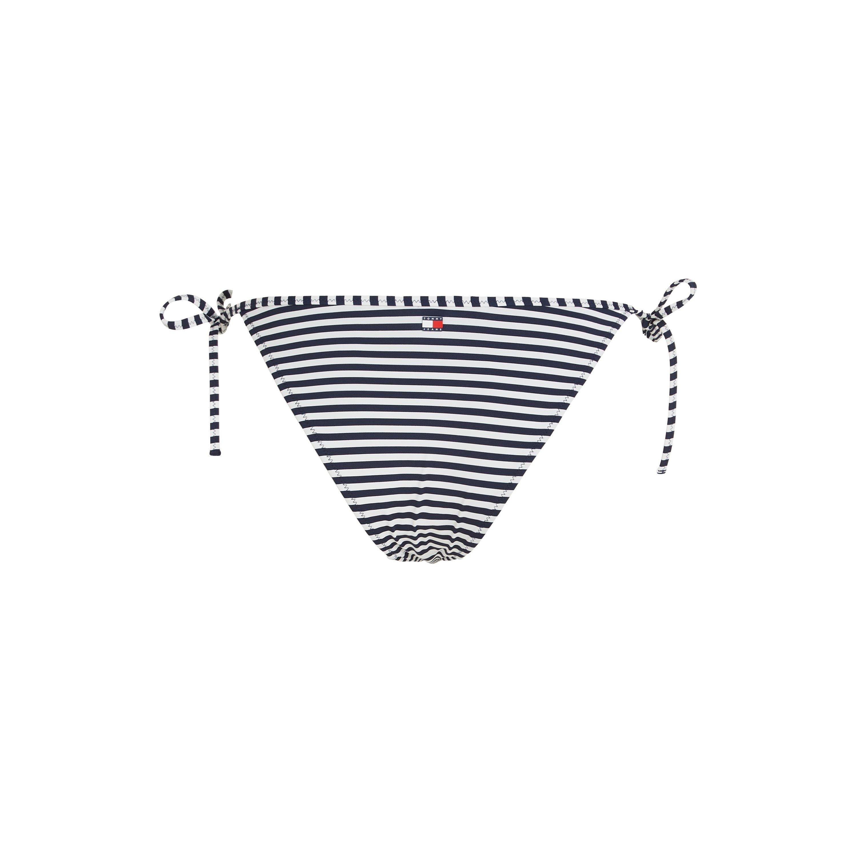 Tommy Bodywear Heritage Scheeky Side Tie Stripe Bikini Bottoms | FRASERS