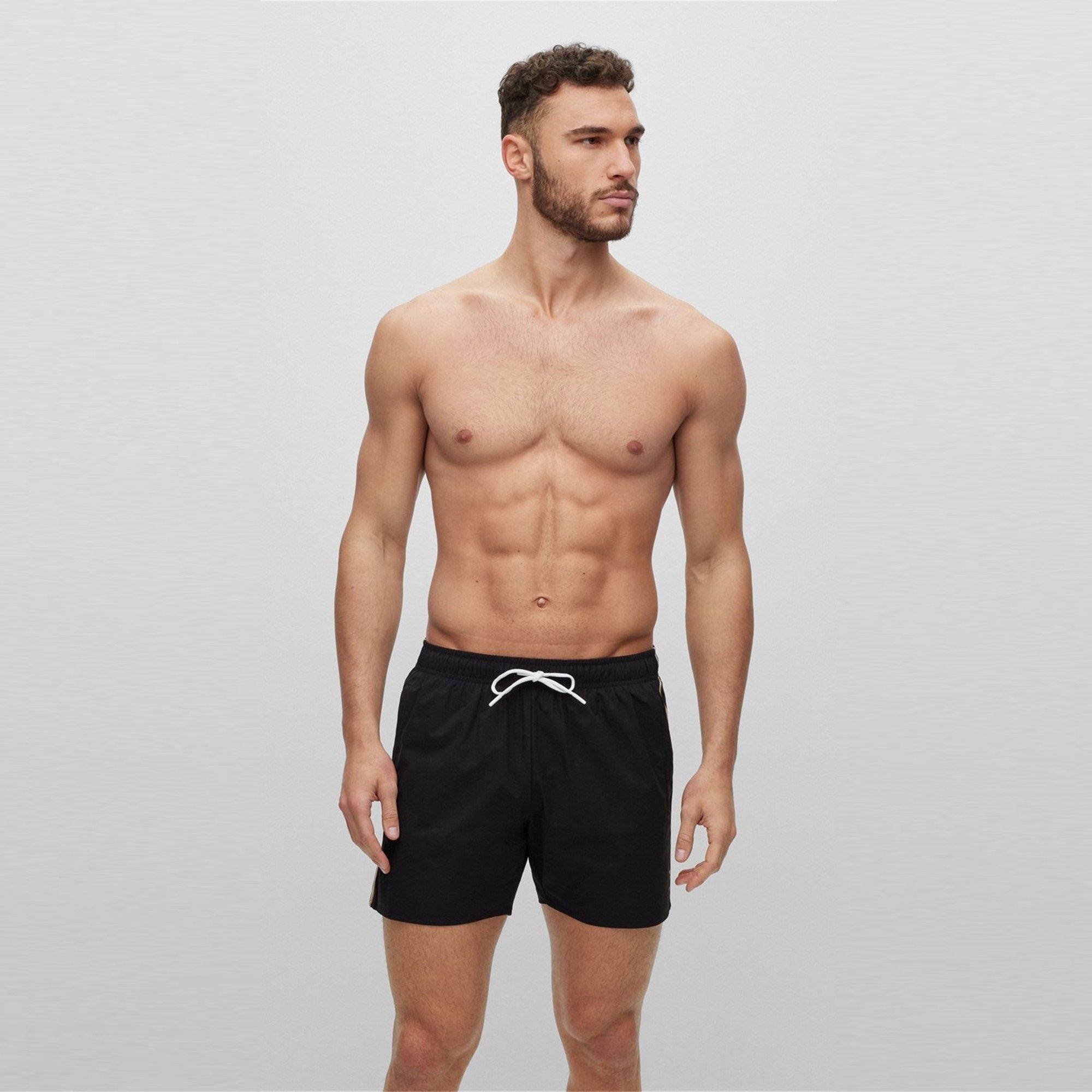 Boss Bodywear | Men's Iconic Swim Shorts with Twin Slit Pockets | Swim ...