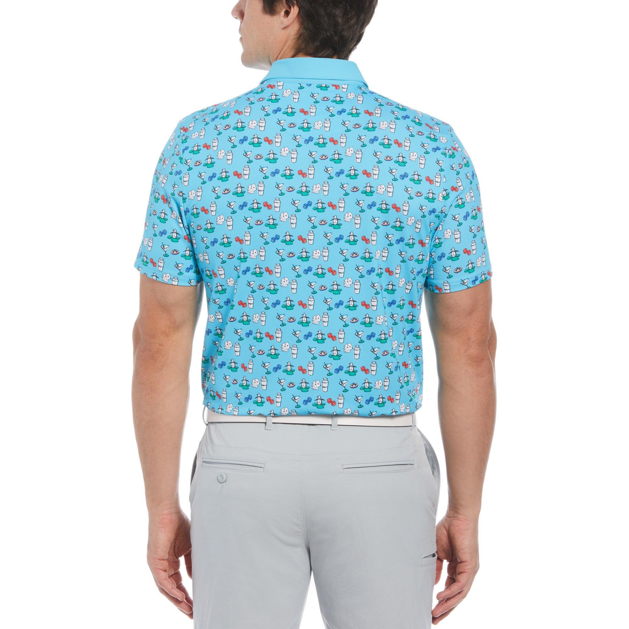 Original Penguin Golf | Alvr Retro Mic Sn99 | Short Sleeve Performance ...