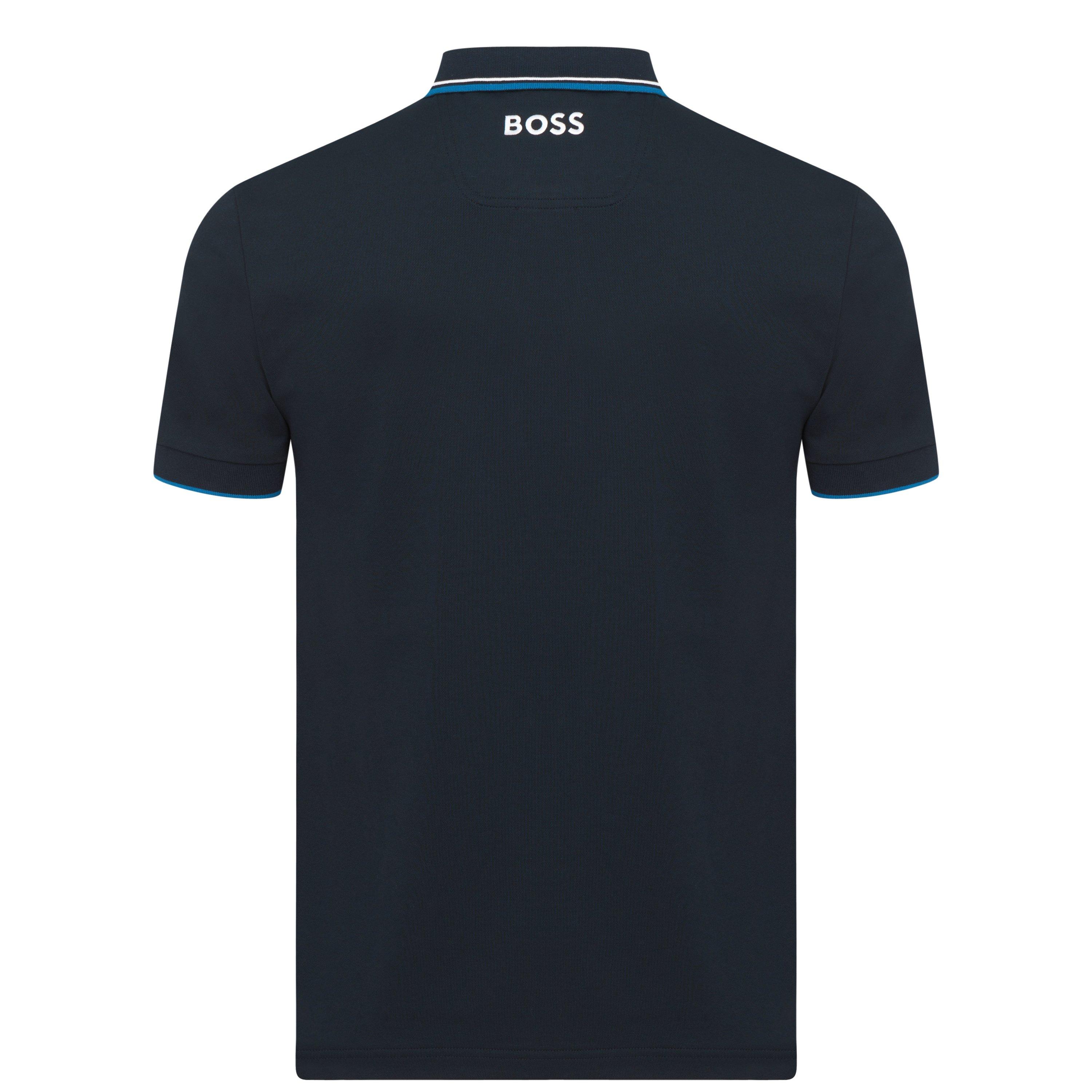 Boss | Men's Paddy Cotton Short Sleeve Performance Polo Shirt | Short ...