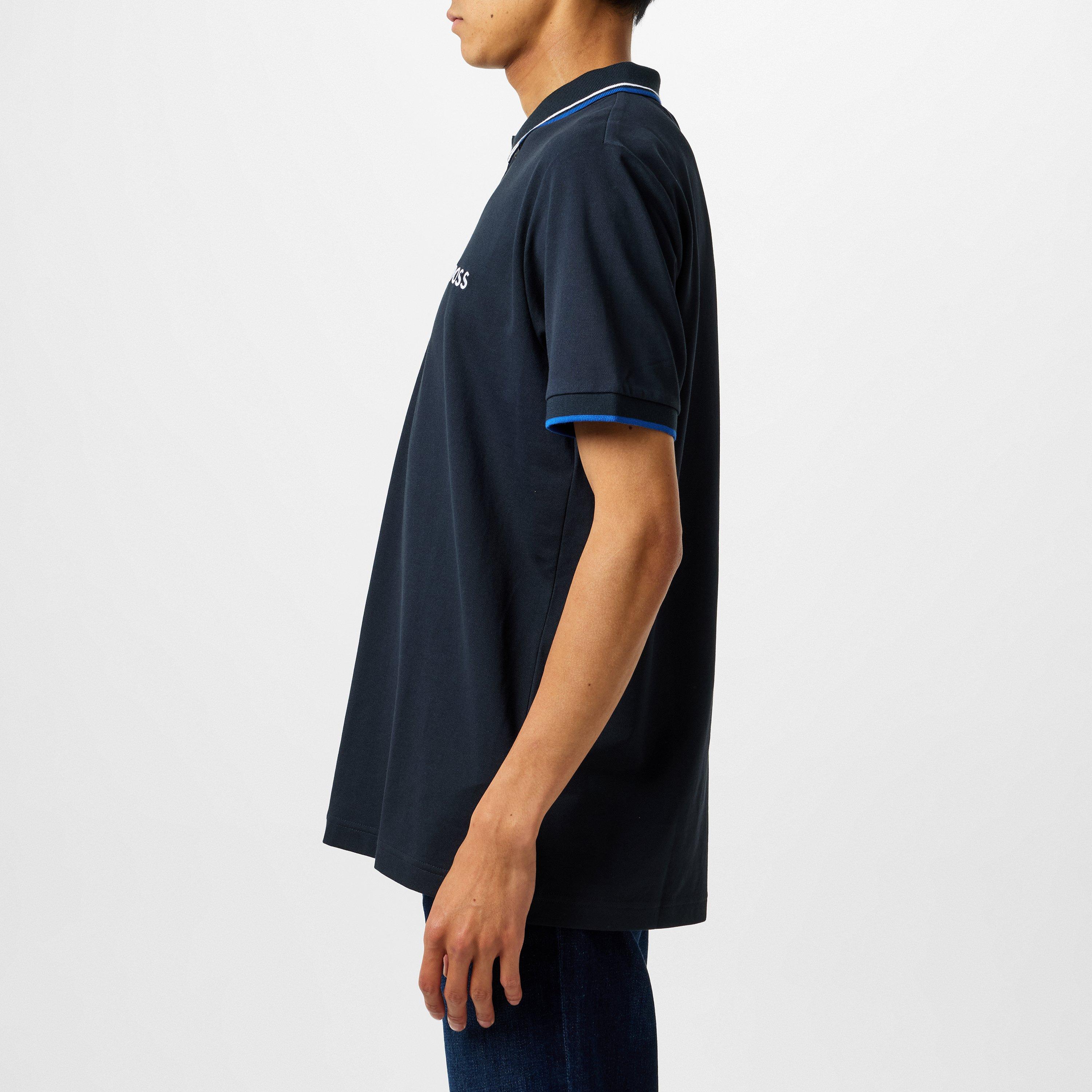 Boss | Men's Paddy Cotton Short Sleeve Performance Polo Shirt | Short ...