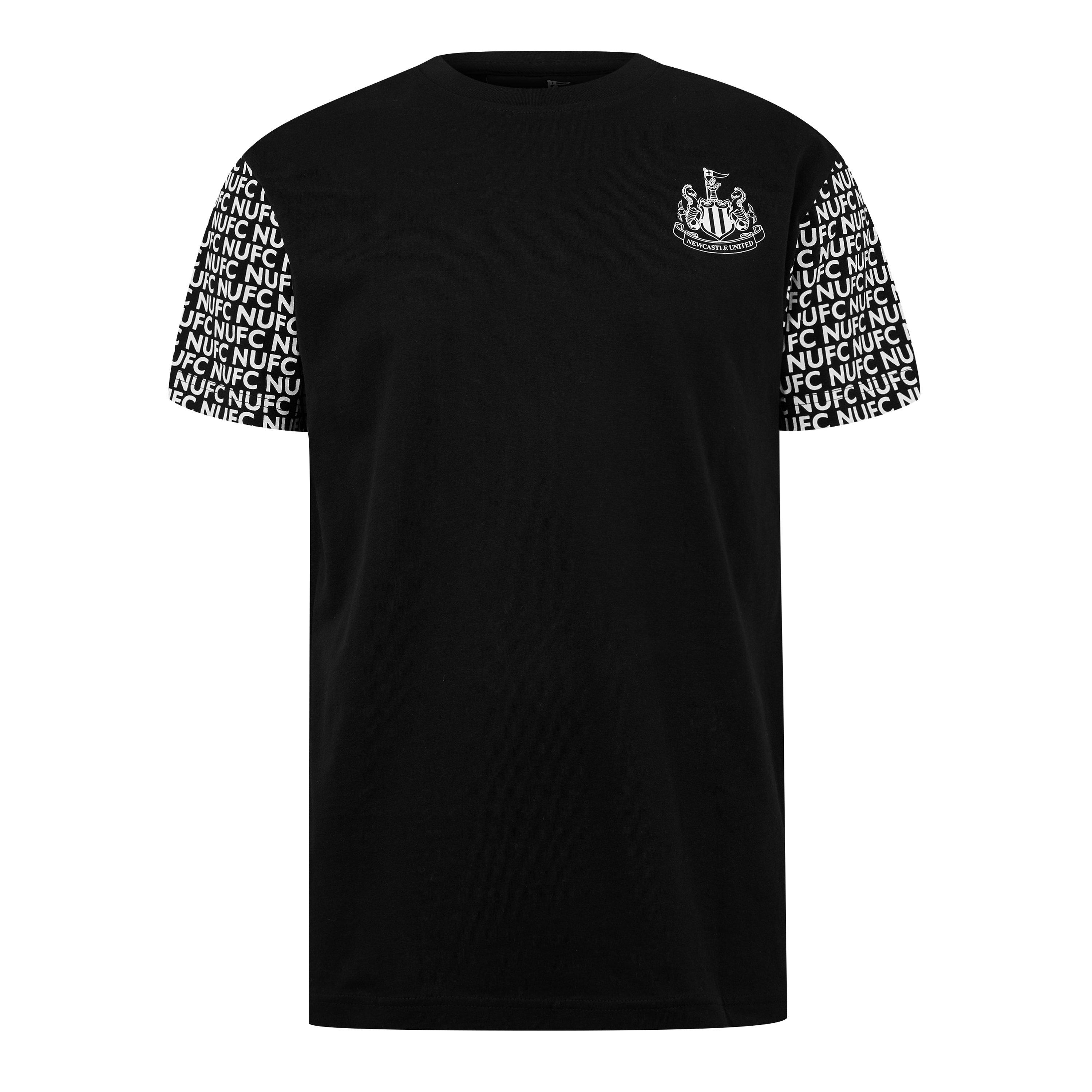 Source Lab Slab Newcastle United Graphic T-shirt Adults | Sports Direct