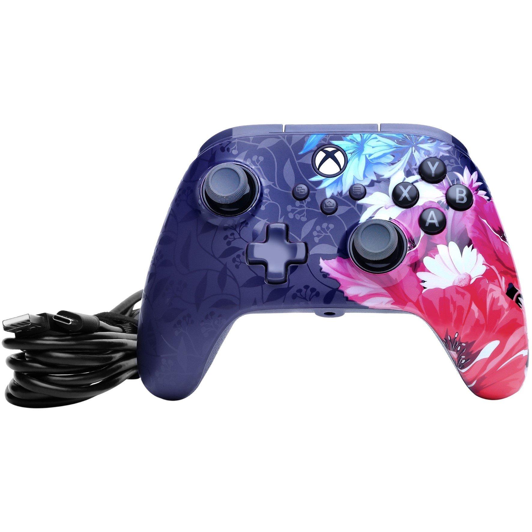PowerA | Advantage Wired Controller- Night Blossom | Controllers ...