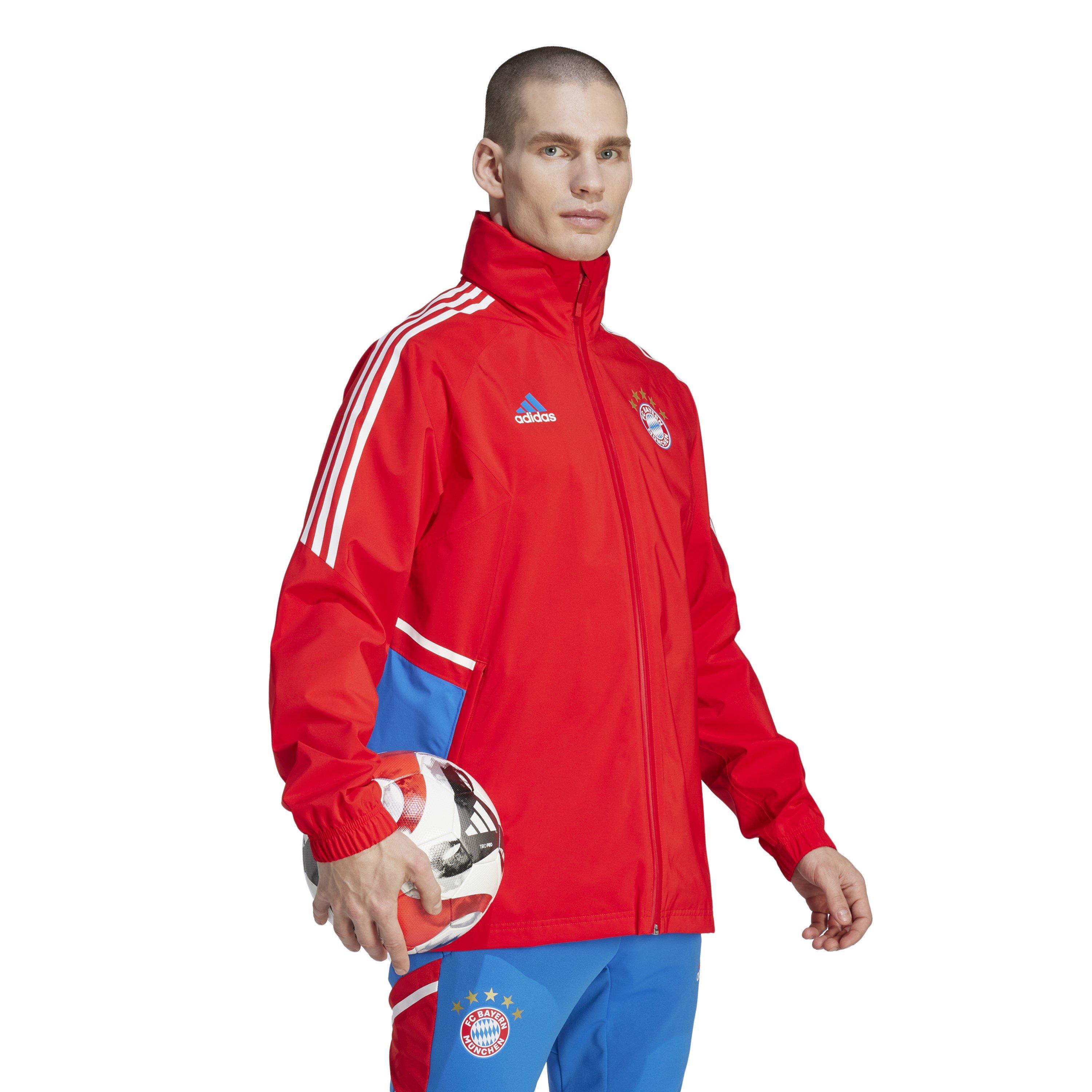 adidas | Fcb Rain Jkt Sn99 | Licensed Rain Jackets | Sports Direct