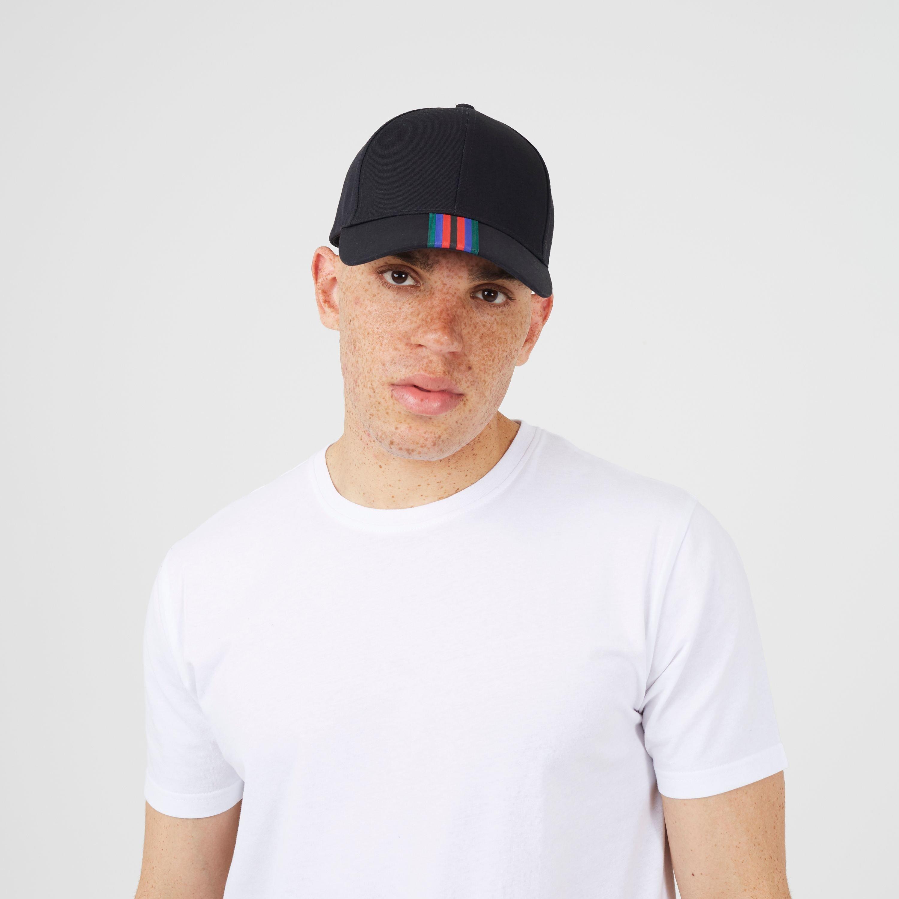 Brave Soul Cap with Contrast Stripe Detail | FRASERS