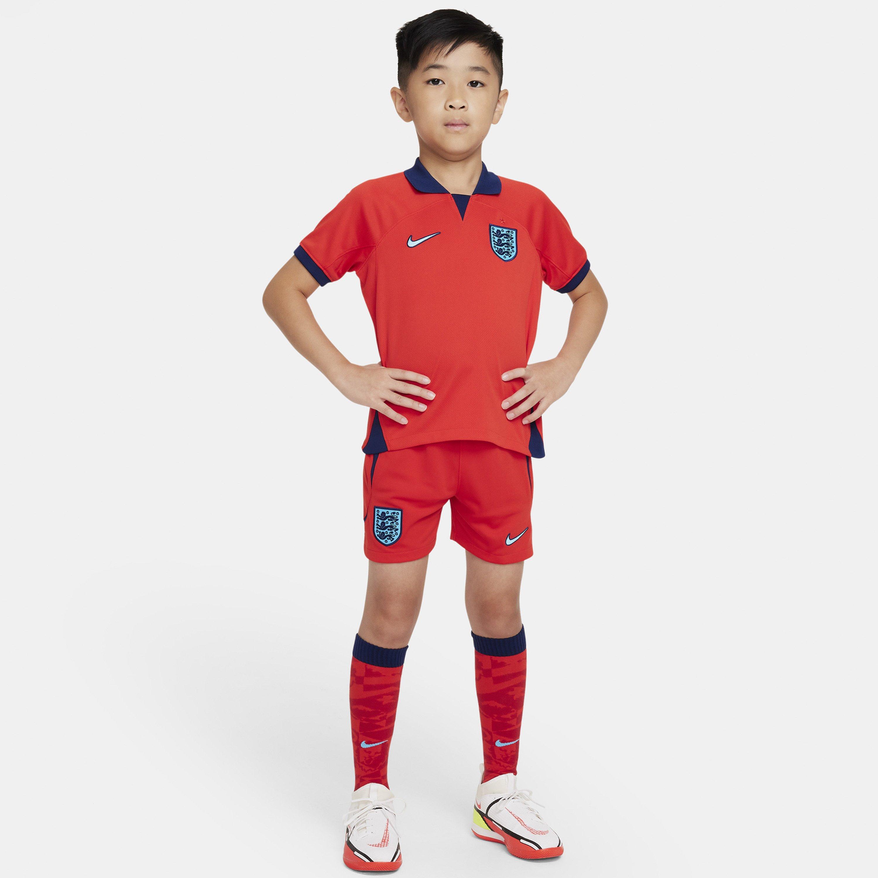 Nike England Away Minikit 2022 Infants Internationale Replica