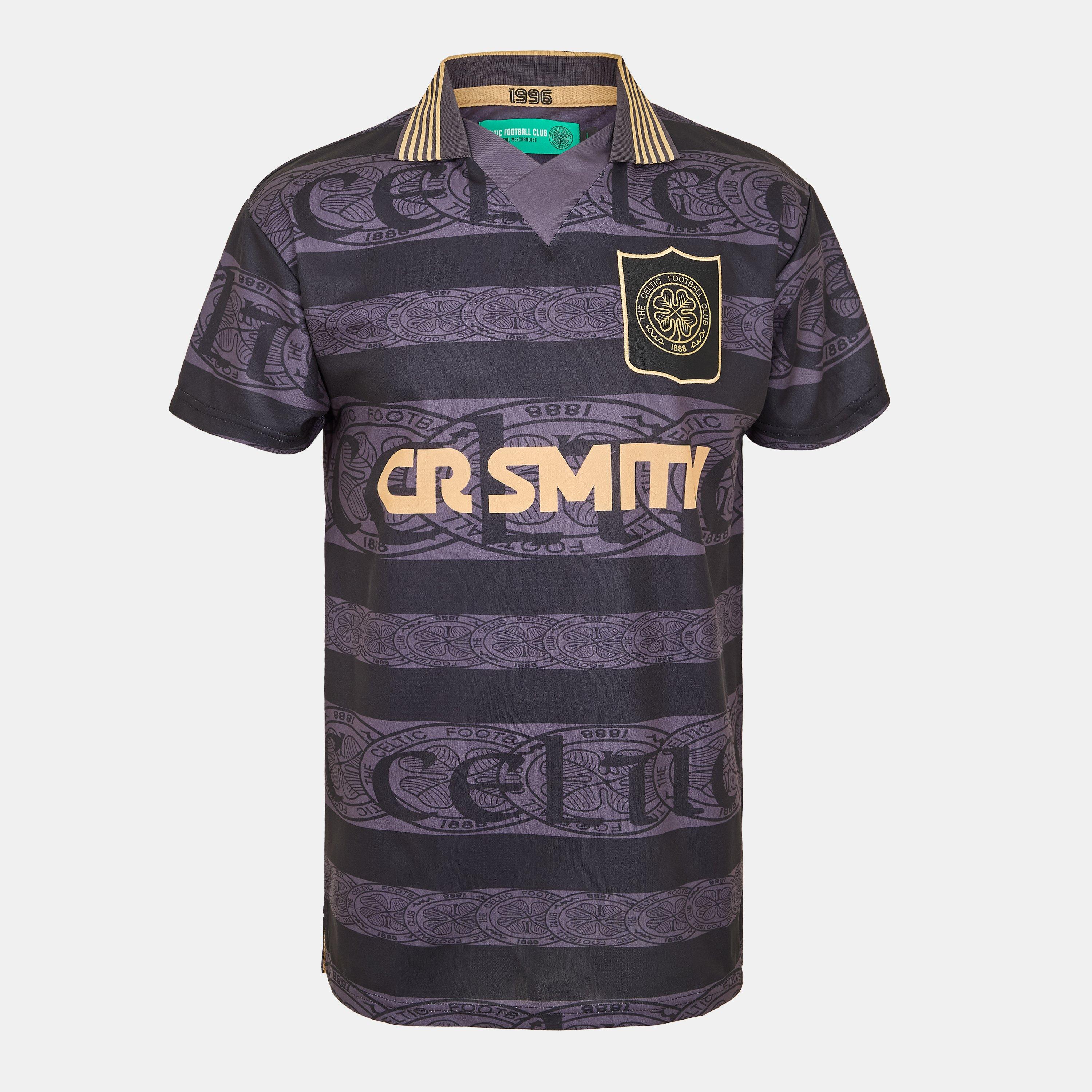 Team Celtic 96 Gold Retro Football Shirt Mens | FRASERS