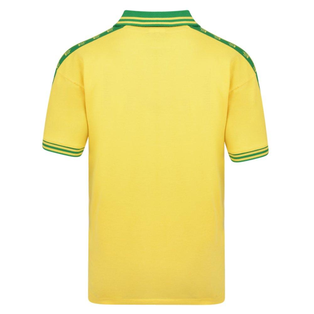 Score Draw SD Norwich City Retro Home Shirt 1978 Adults | Sports Direct