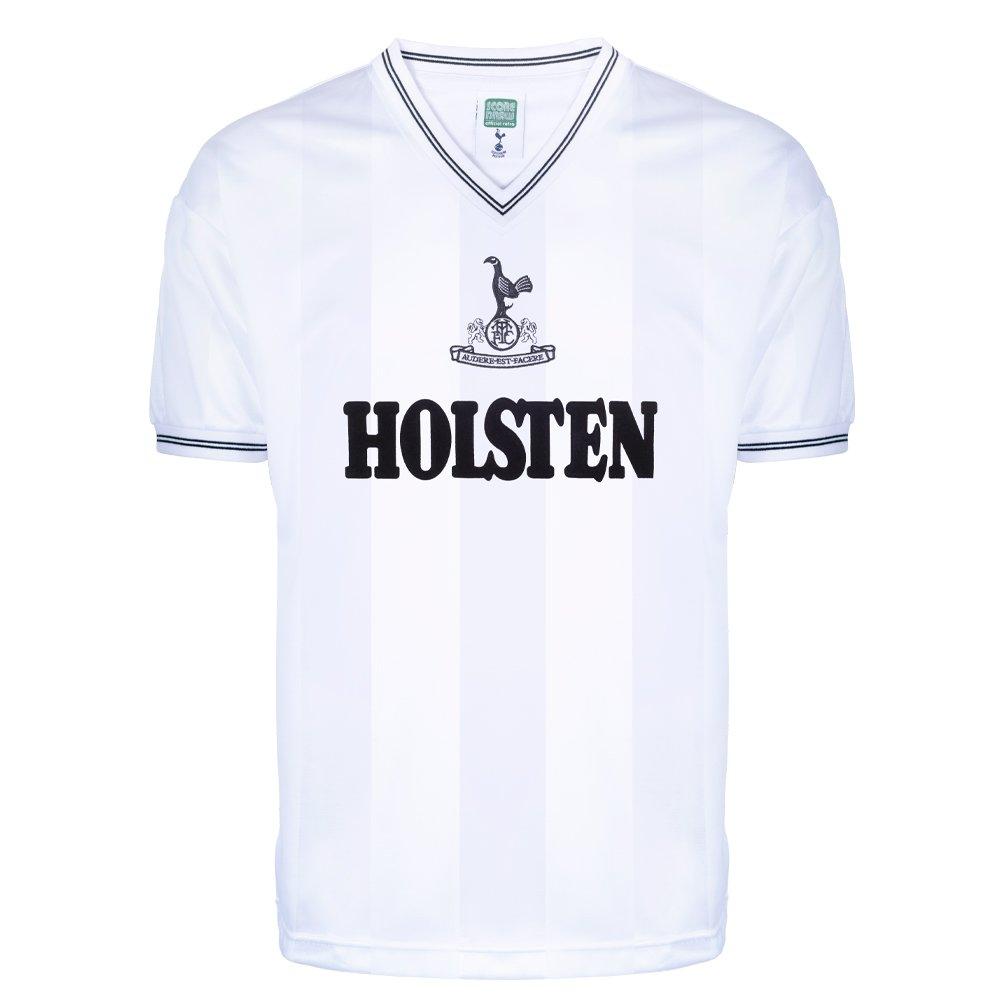 Score Draw | Tottenham Hotspur 1983 Home Short Sleeve Licensed Retro ...