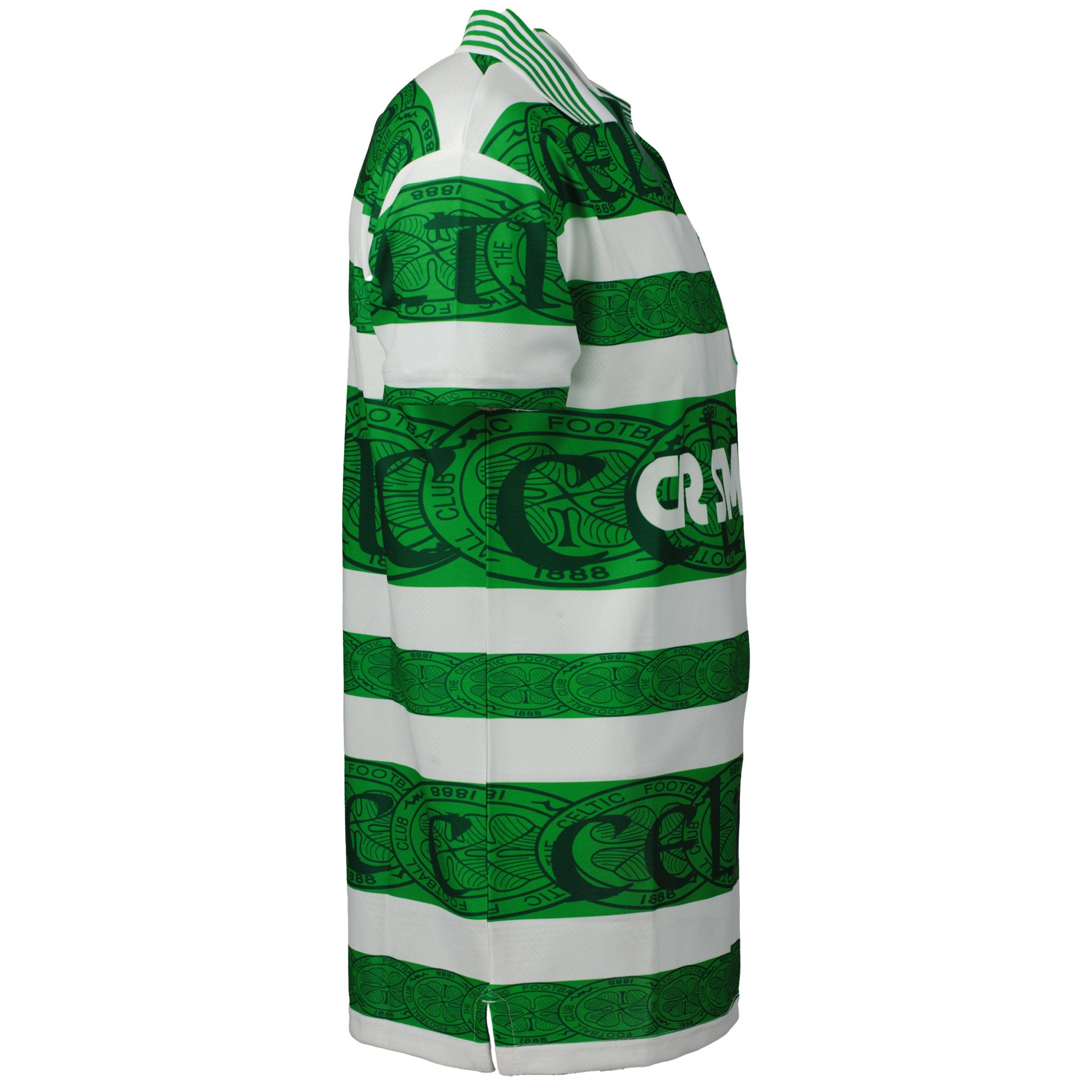 Team | Celtic 1996 Retro Home Kit Adults | Licensed Retro Shirts ...