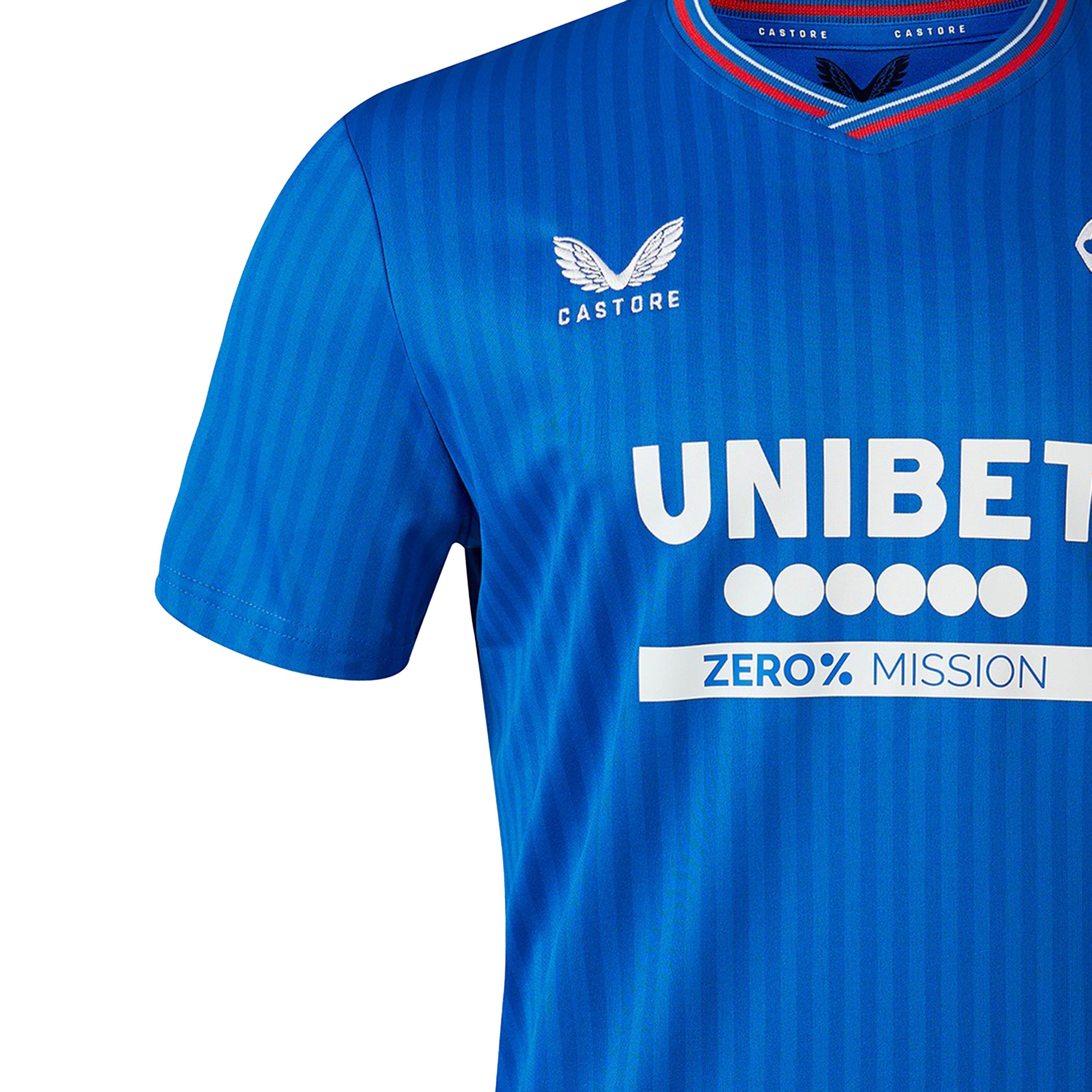 Castore | Rangers Home Shirt 2023 2024 Adults | Domestic Replica Shirts ...