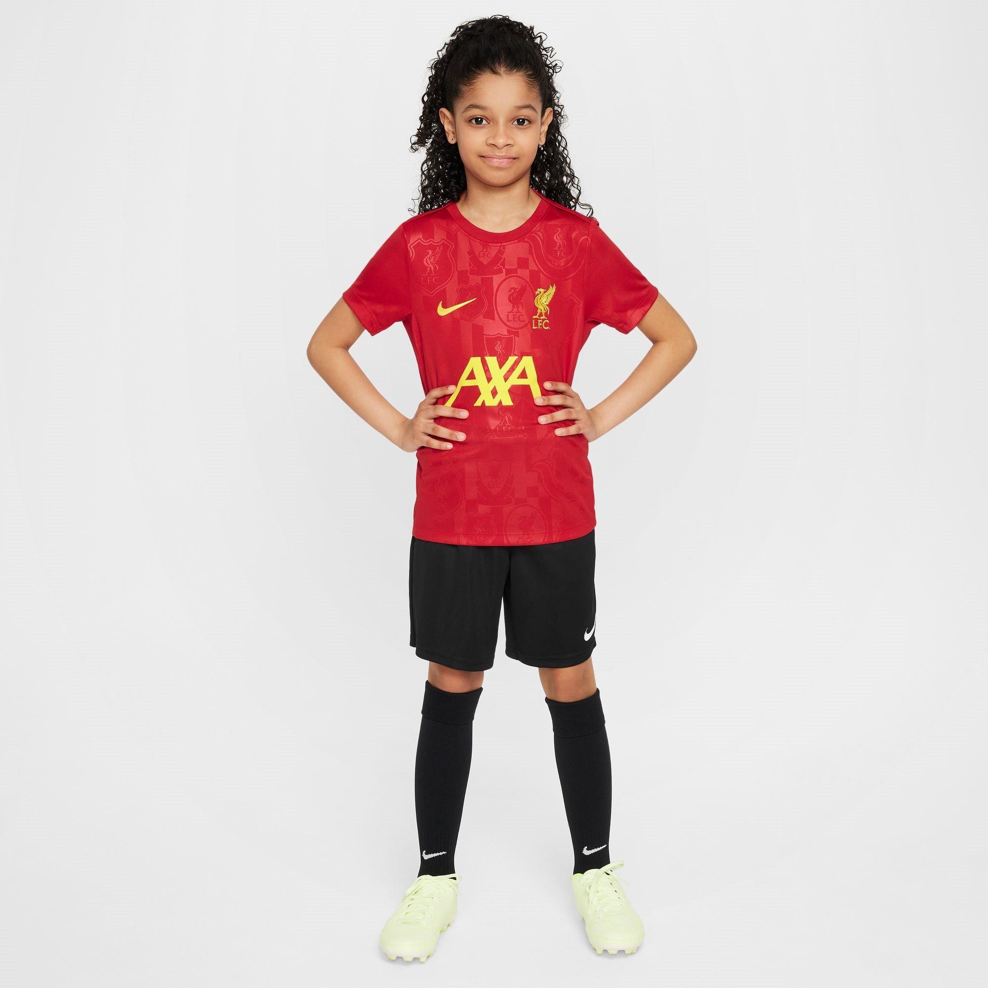 Nike Liverpool Academy Pro Pre Match Shirt 2024 2025 Juniors | FRASERS