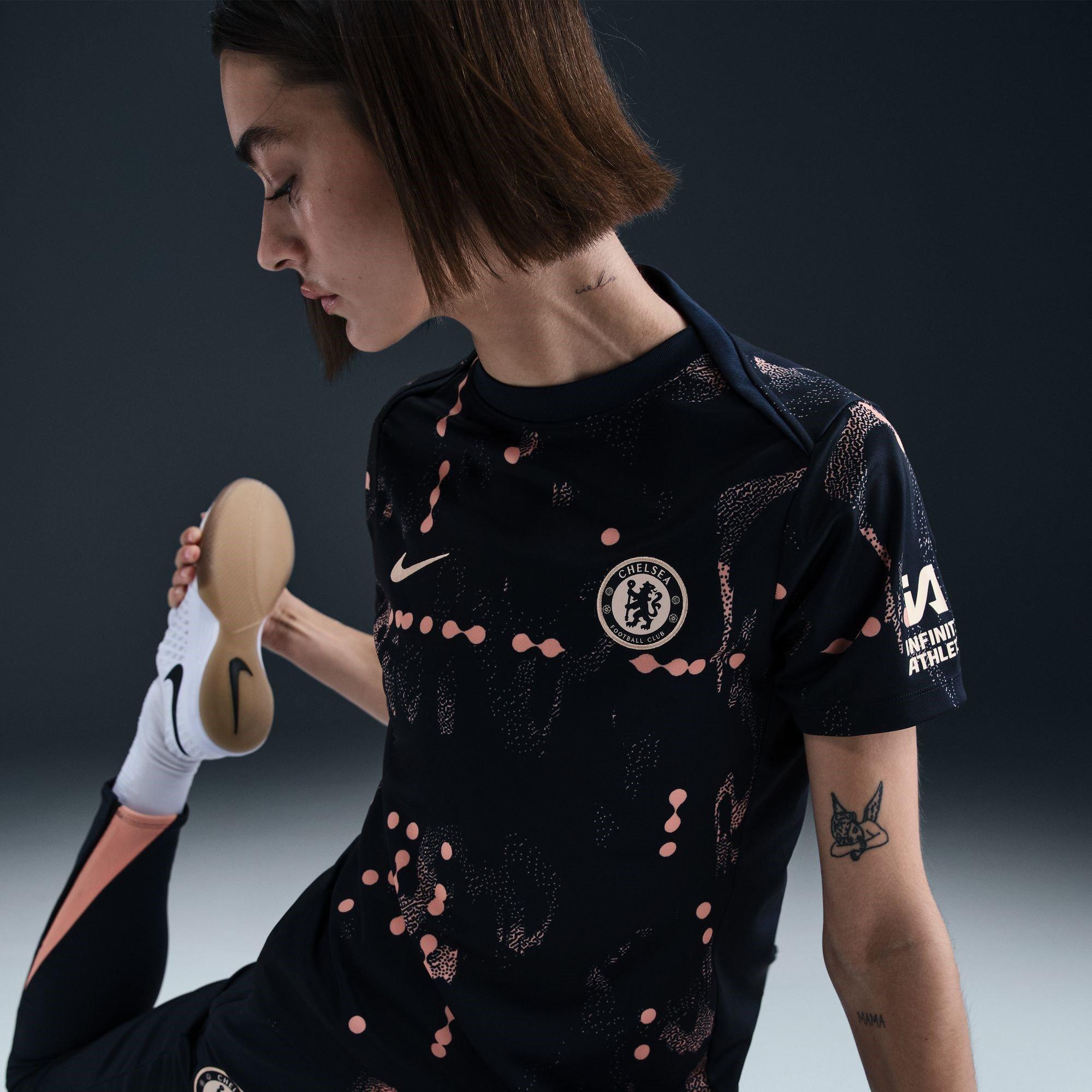 Nike | Chelsea Pre Match Shirt 2024 2025 Womens | Licensed Short Sleeve ...