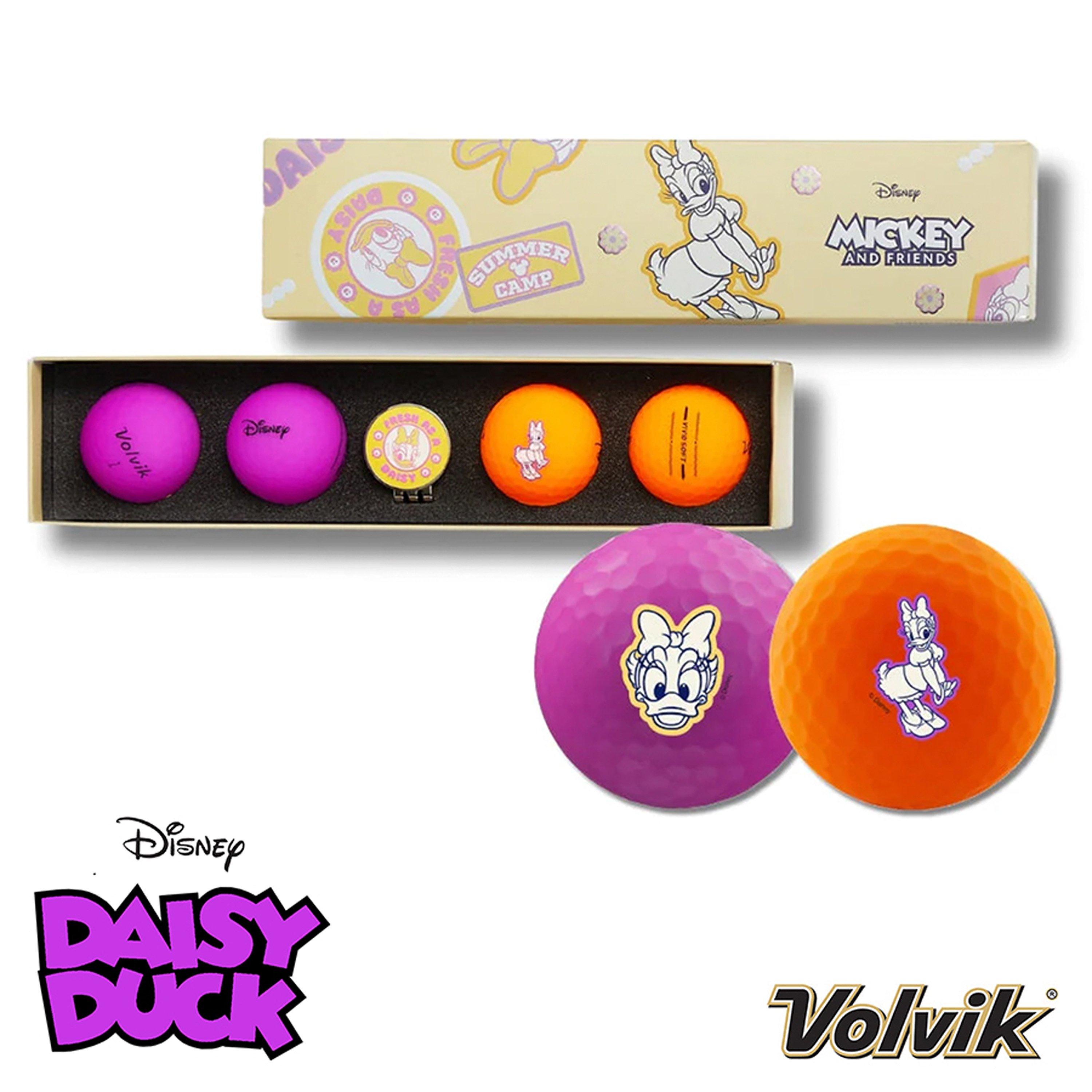 Volvik Volvik VIVID SOFT Disney - Golf Balls & Marker Set | Sports Direct