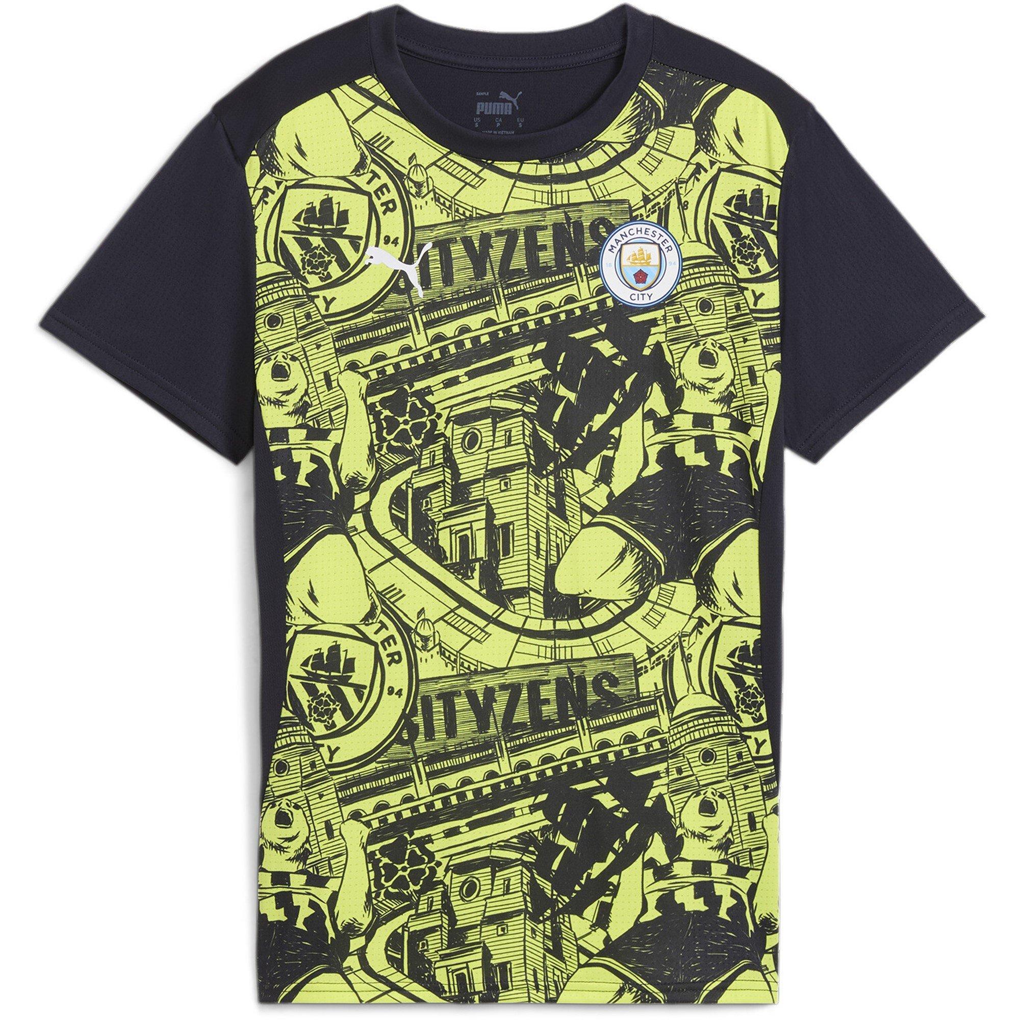 Puma | Puma Manchester City FC Pre Match Shirt 2024 2025 Womens ...