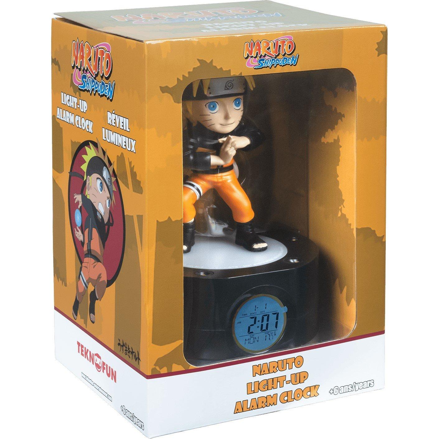 Naruto Light Up Alarm Clock | Sports Direct