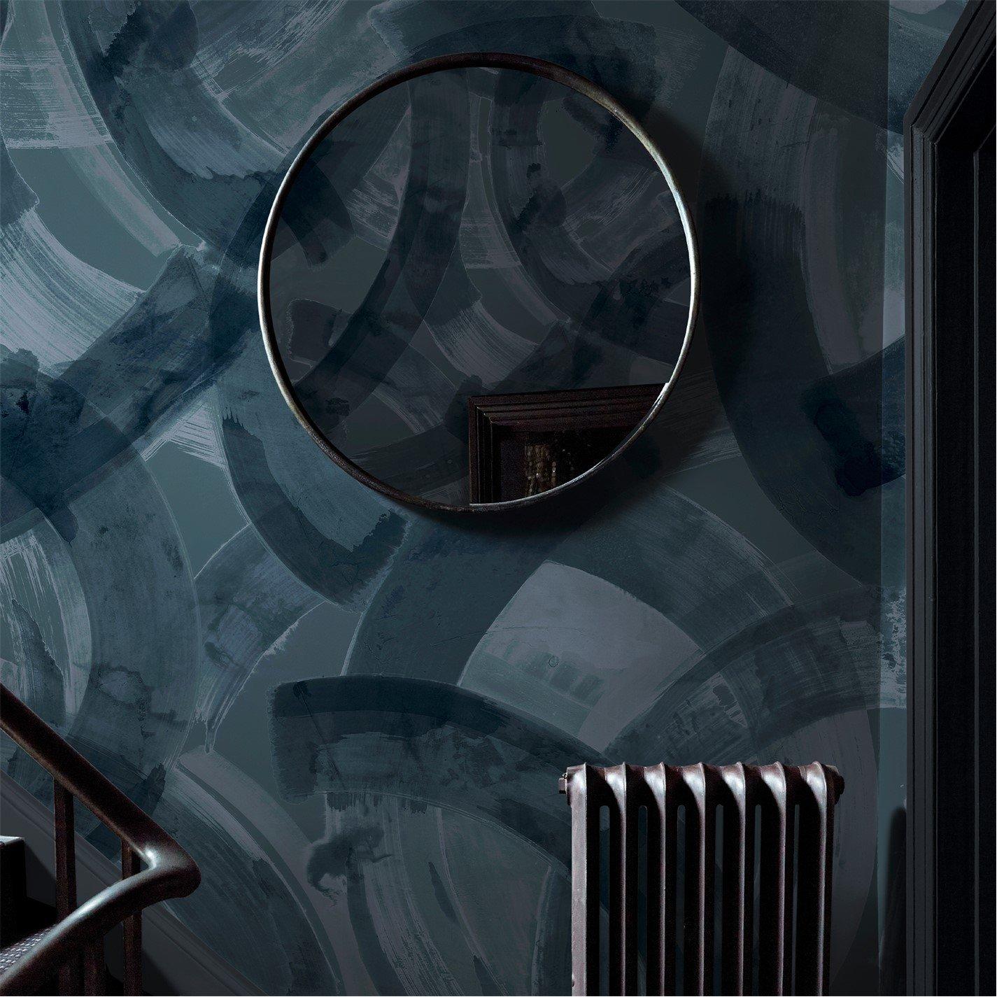 Abigail Ahern | Abigail Ahern Nomad Midnight Fixed Size Mural | Wall ...