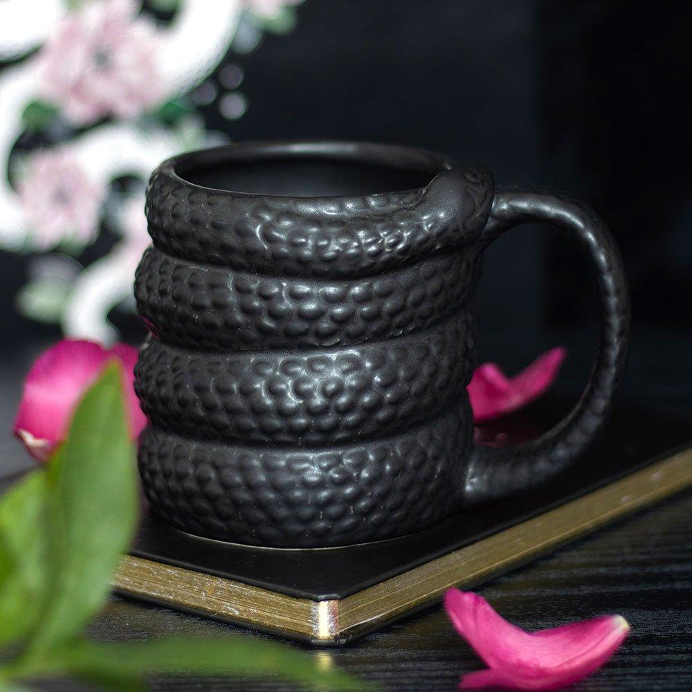 Something Different | Black Snake Mug | Mugs | FRASERS