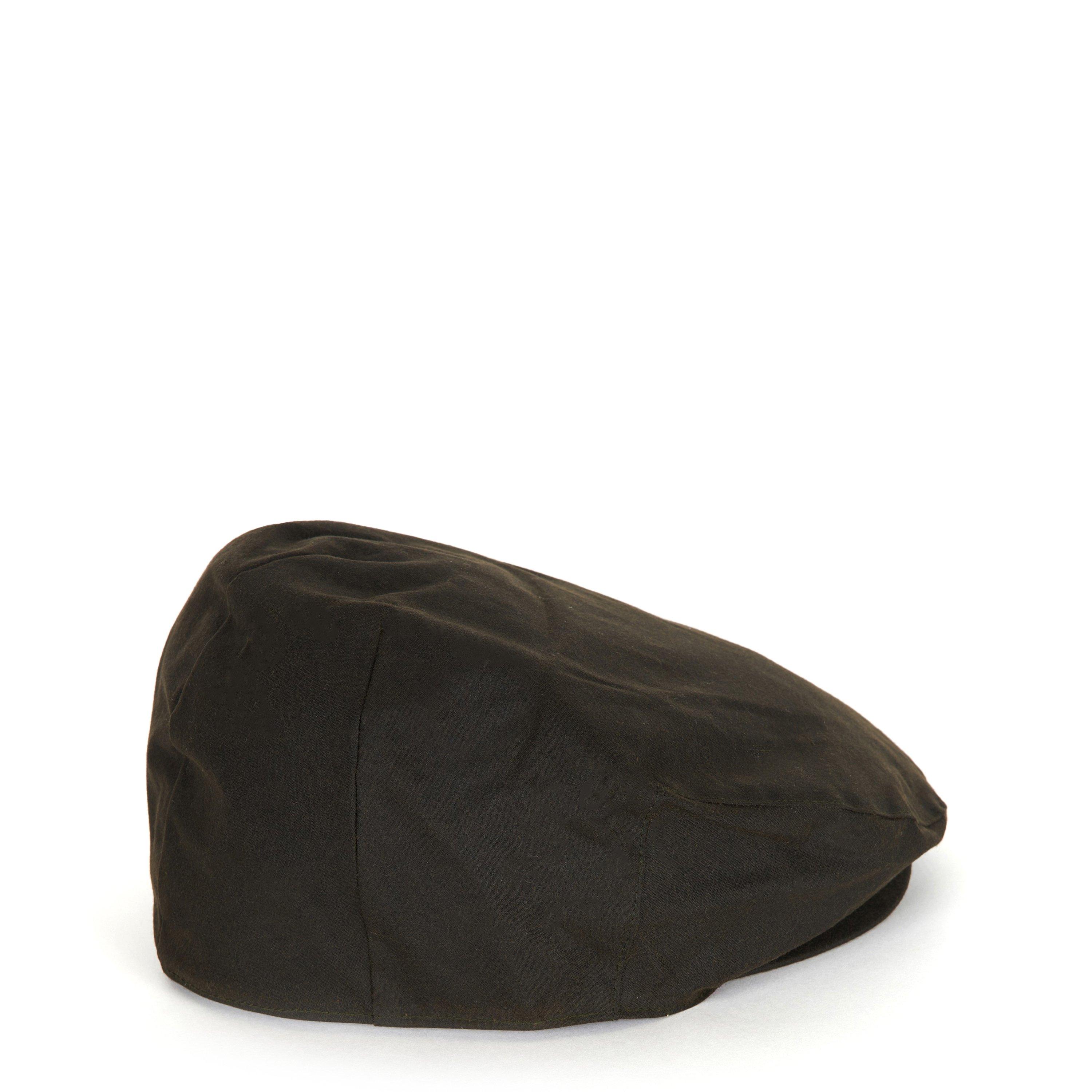 Barbour Men's Waxed Cotton Weather Resistant Flat Cap | FRASERS