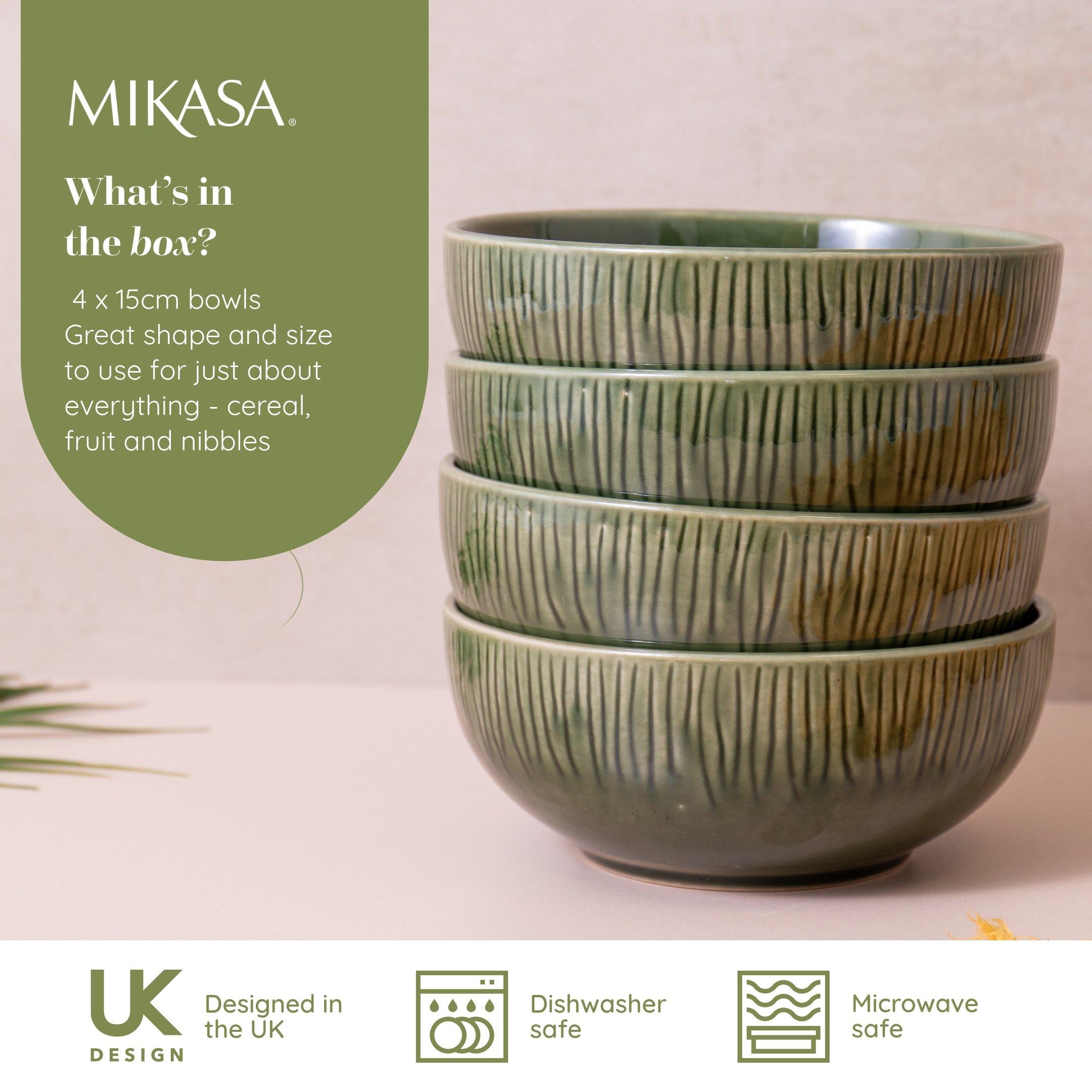 Mikasa | Jardin Stoneware Cereal Bowls, Set of 4 | Bowls | FRASERS