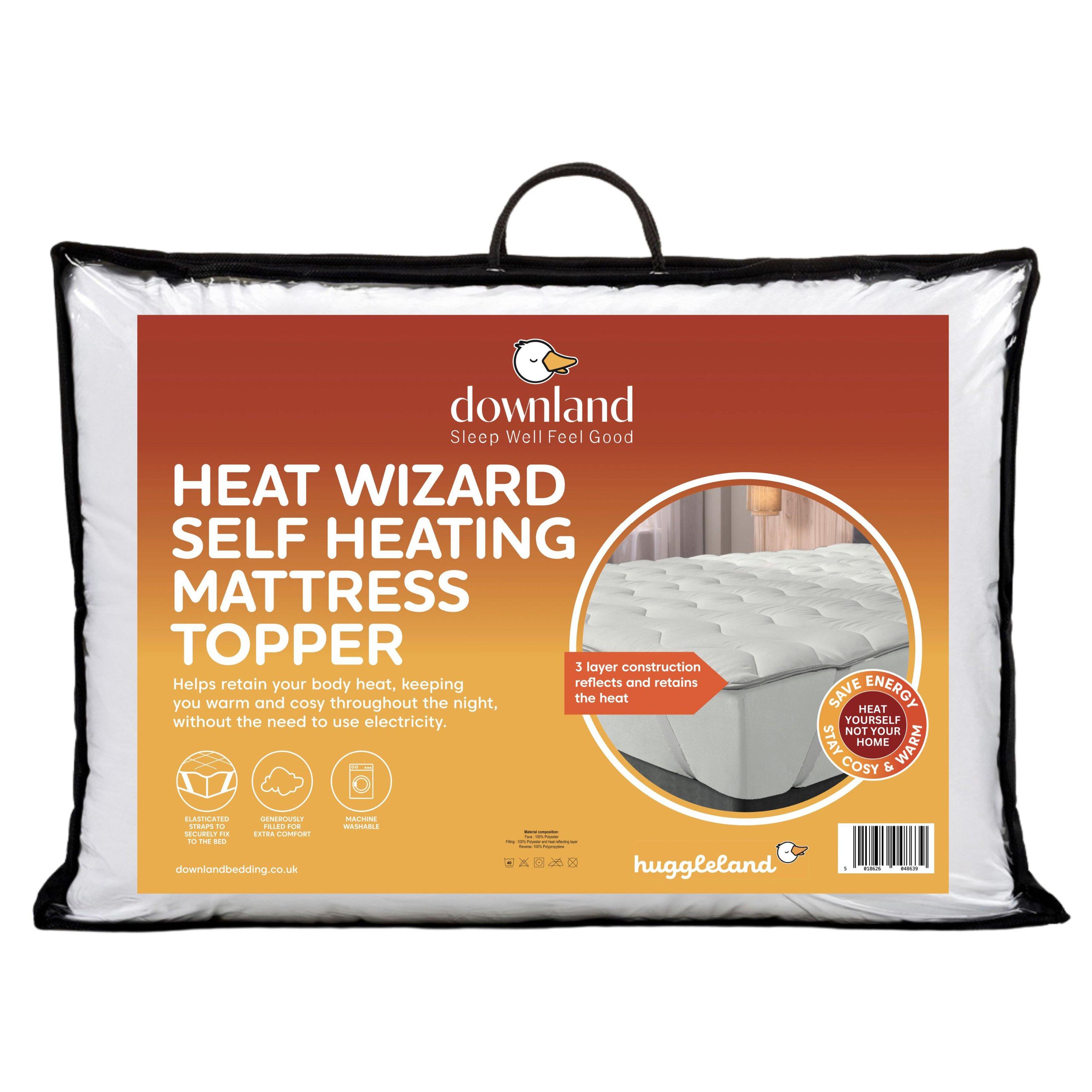 Downland Self Heating Mattress Topper | Sports Direct