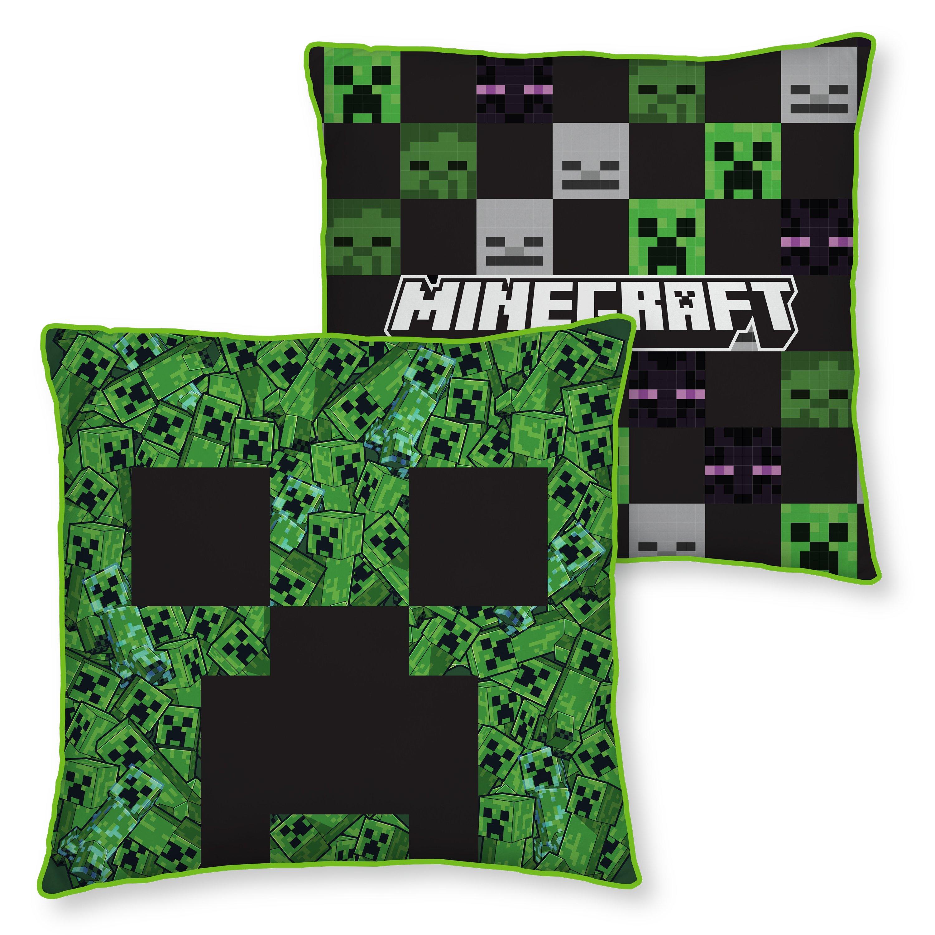 Minecraft Minecraft Creeper Square Cushion | FRASERS